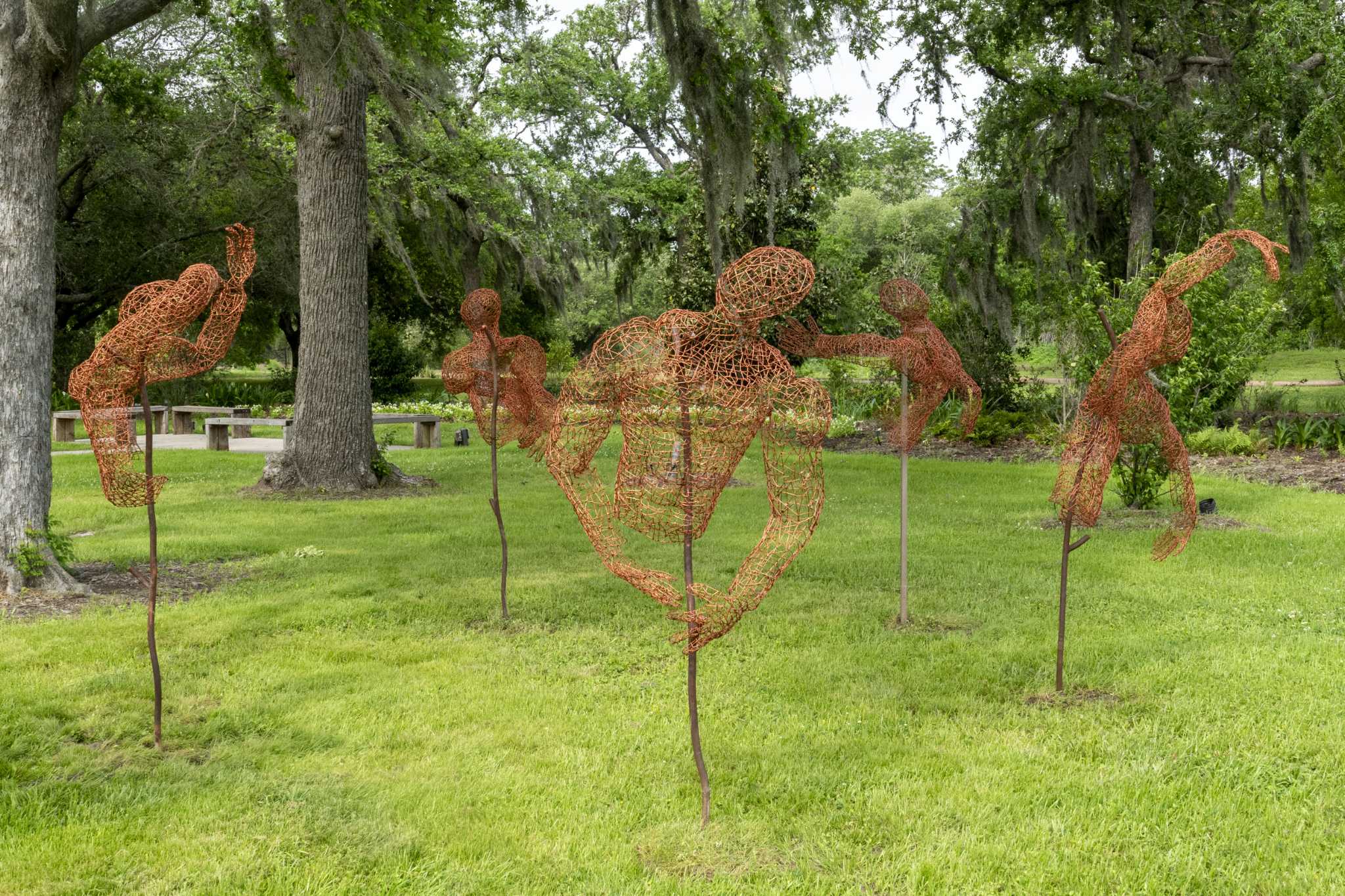 New art installation 'Rich Soil' unveiled in Houston Botanic Garden