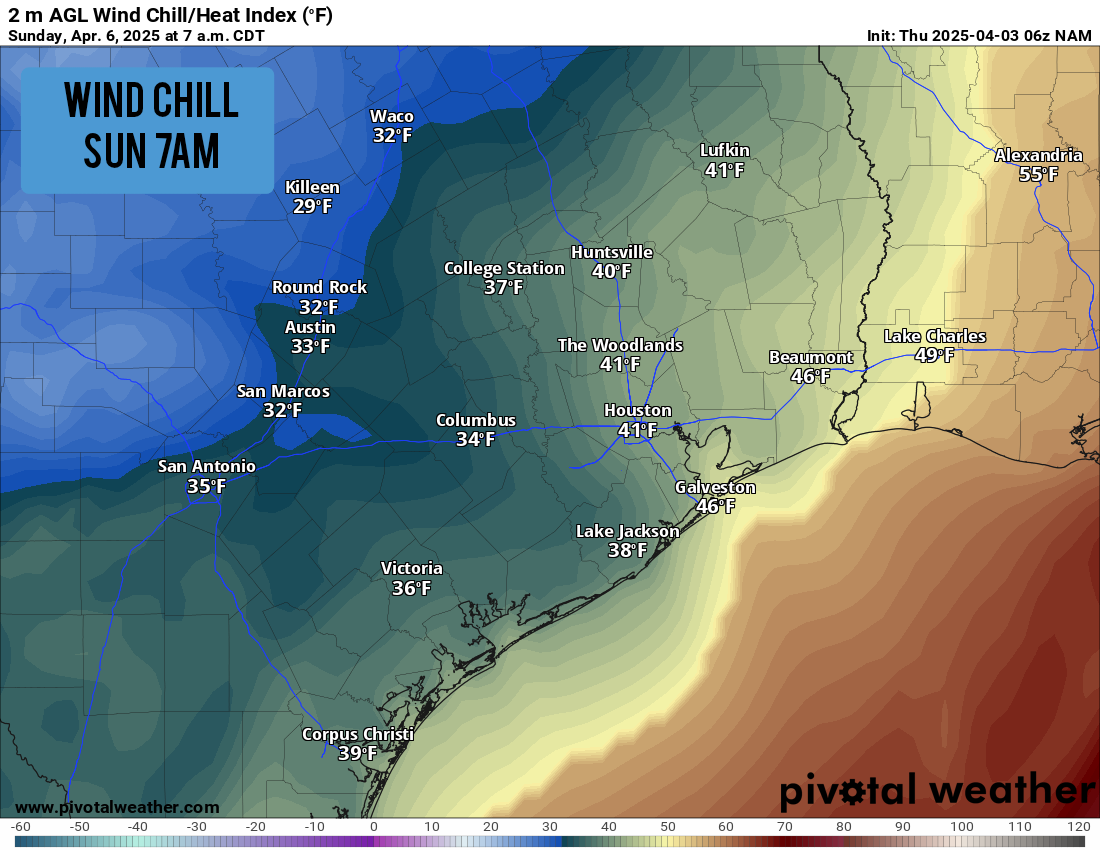 South Texas cold front to send temps plummeting. Here’s when.