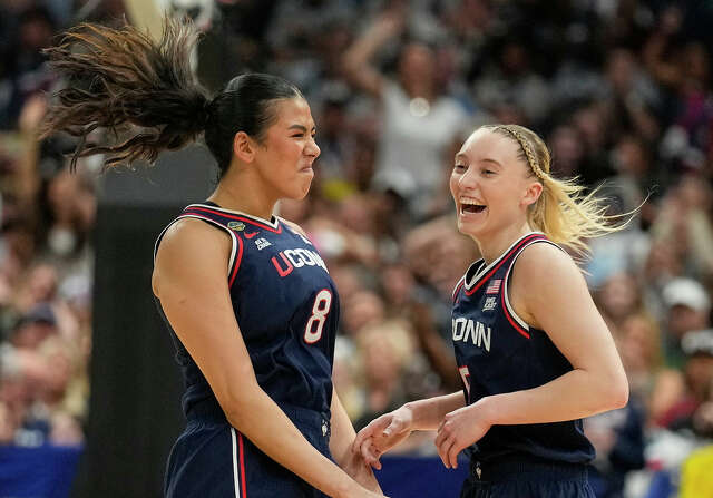 UConn center Jana El Alfy stands tall on Final Four stage