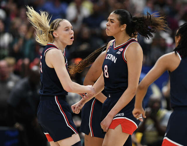 UConn center Jana El Alfy stands tall on Final Four stage