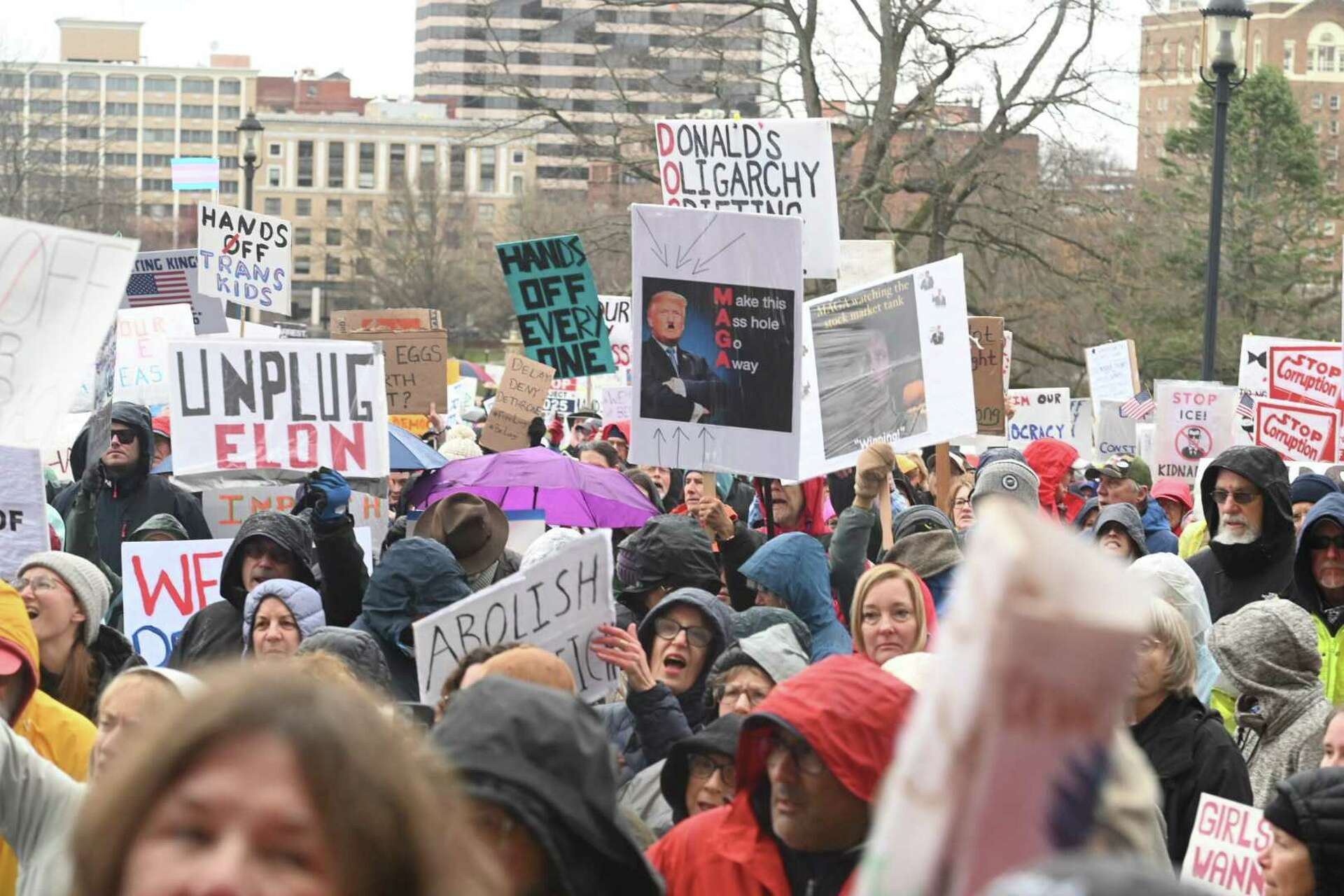 'No Kings' protests at 30 CT sites aim to reject Trump's policies