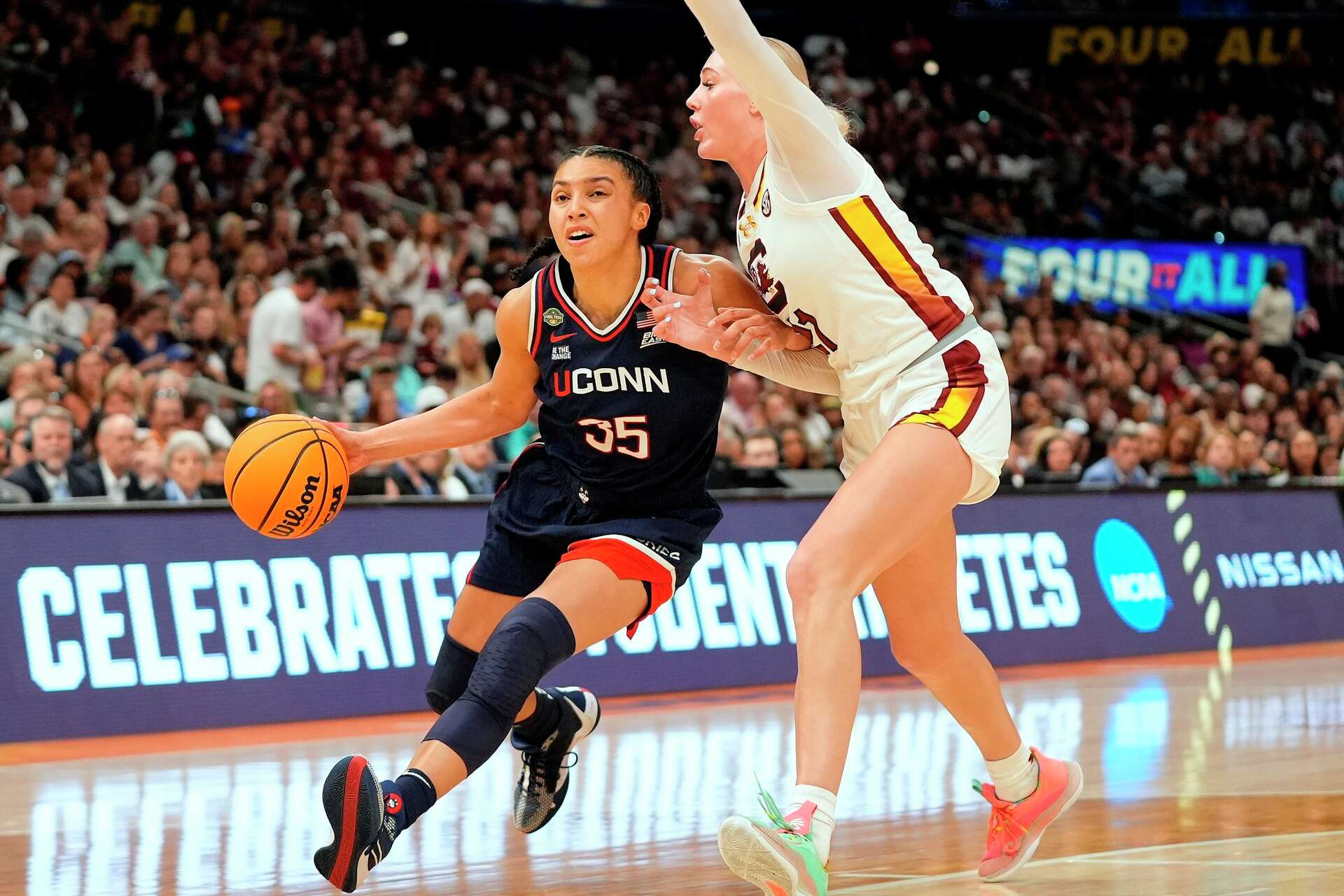 Azzi Fudd NCAA women's basketball Most Outstanding Player