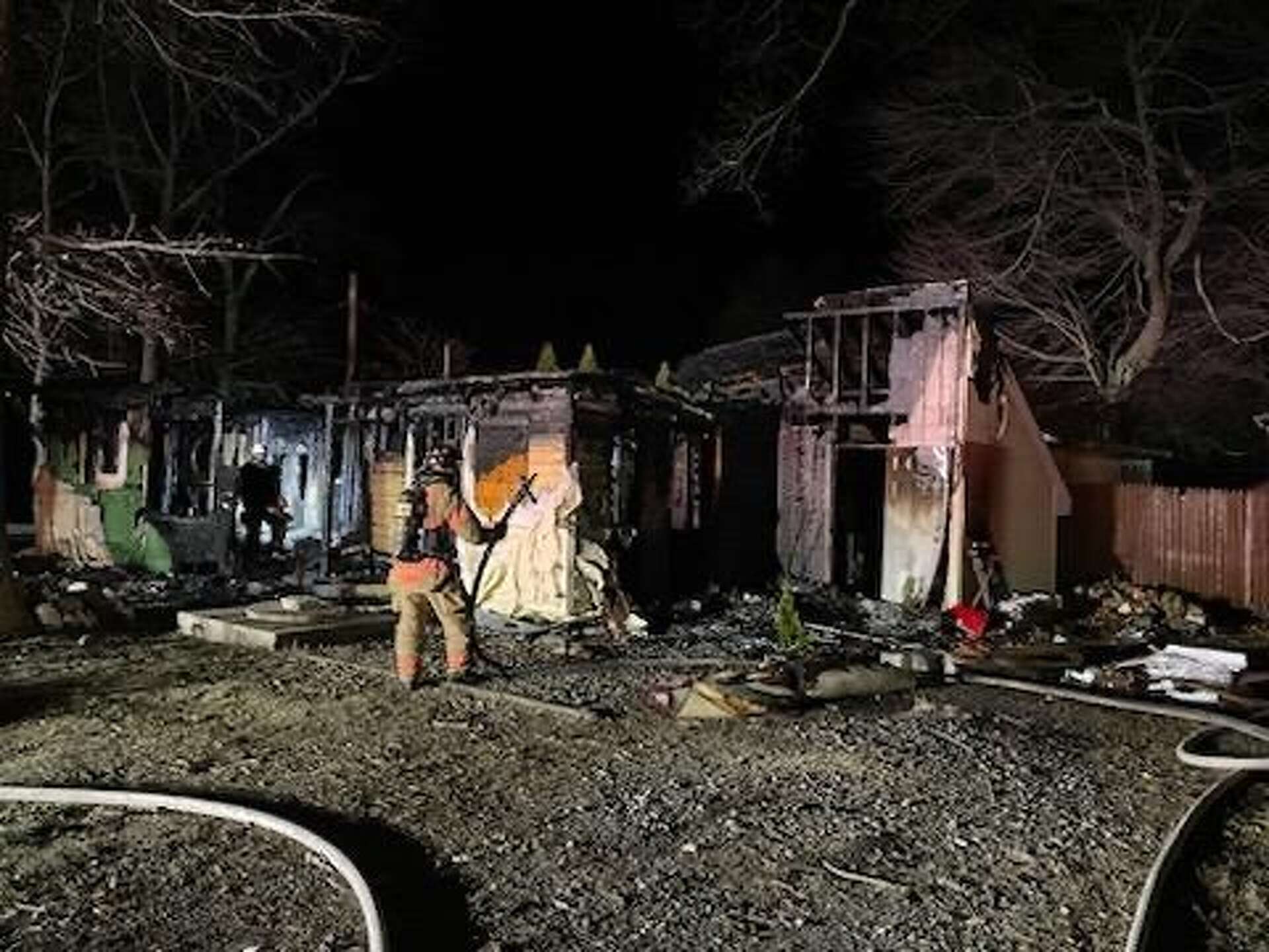 Overnight fire destroys home in West Suffield, chief says