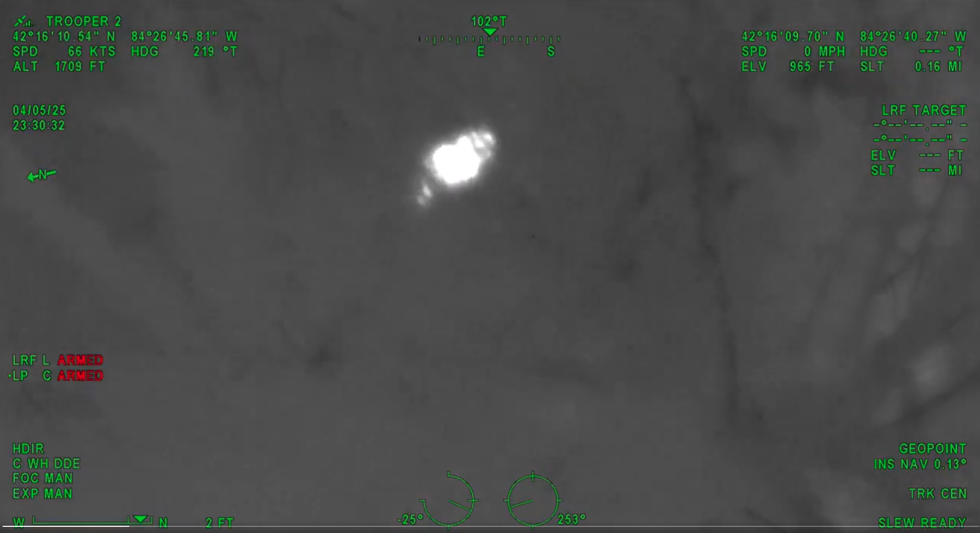 Infrared camera helps rescue missing Michigan toddler