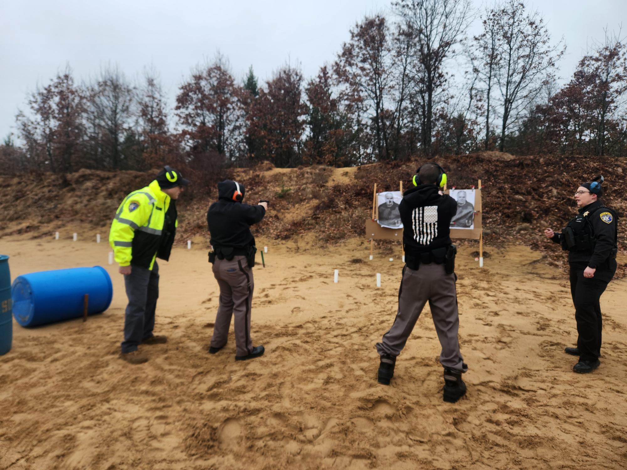 LCSO Explorers train for state shooting competition