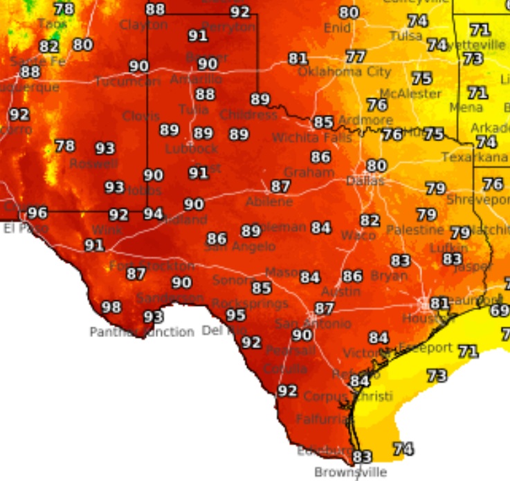 Cooler and dry weather returns to Laredo forecast after record heat
