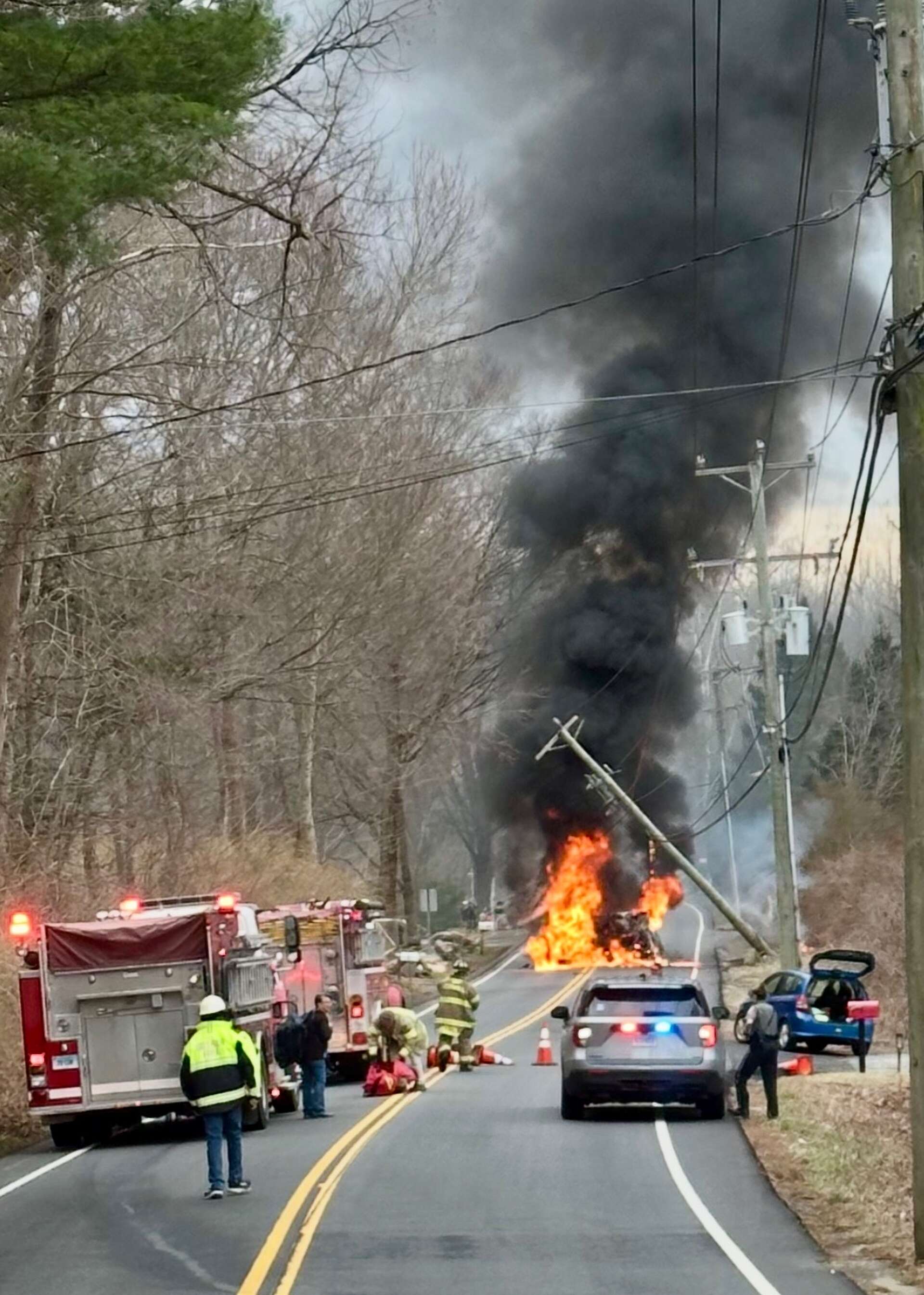 How bystanders saved a Cornwall woman from a burning car
