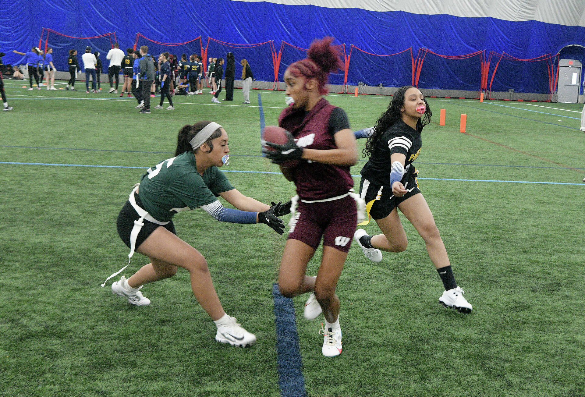 Connecticut high school girls flag football sizes up 2026 game plan