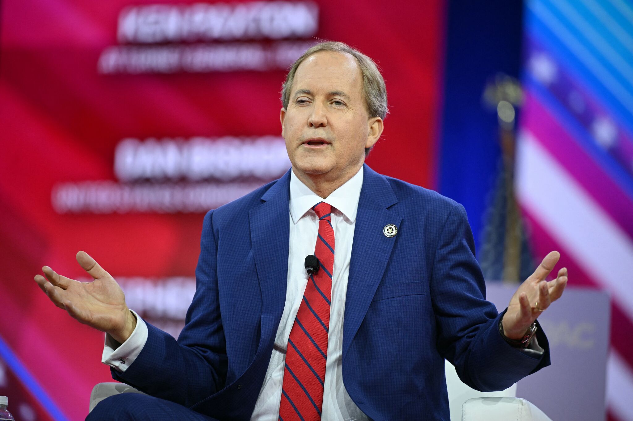 Texas attorney general Ken Paxton announces Senate run
