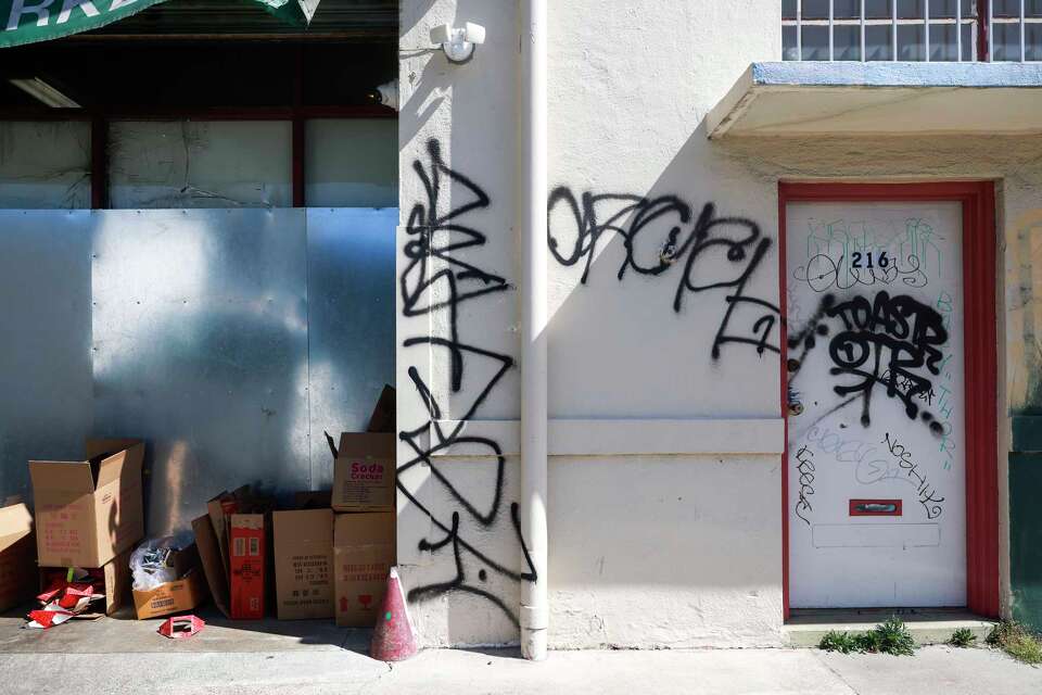 Oakland Chinatown businesses decry fines for persistent graffiti
