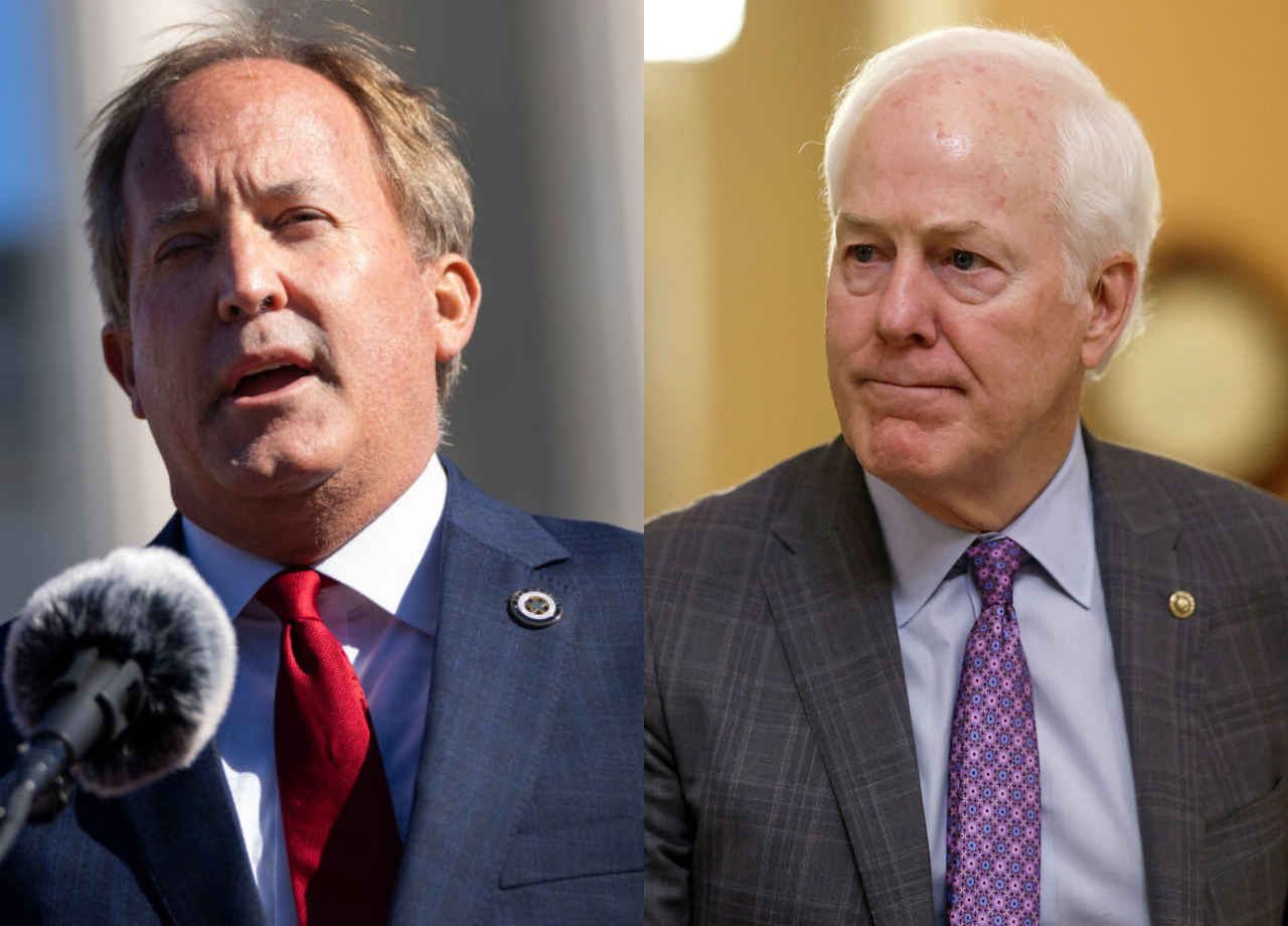 Cornyn slams Ken Paxton's challenge for his US Senate seat