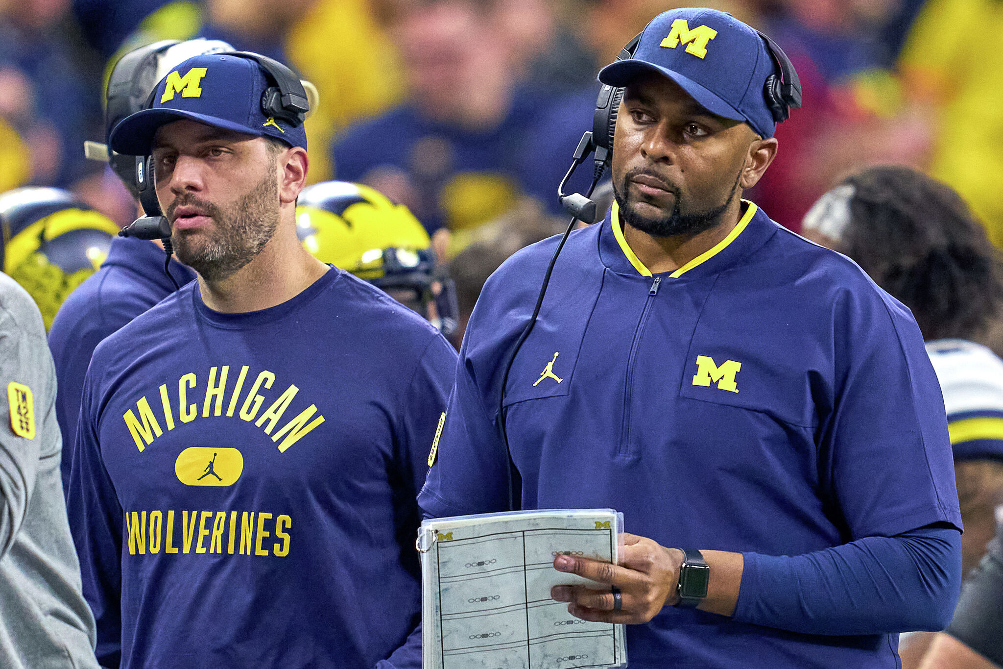 Thousands of intimate images seized from former Michigan coach