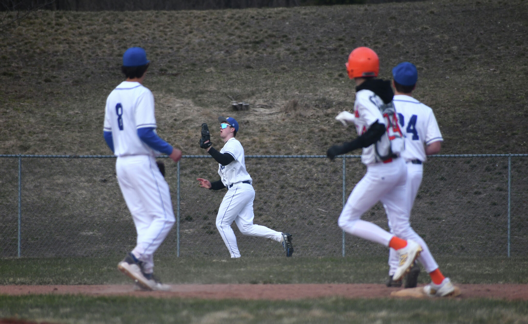 Onekama baseball falls to Mesick on April 9