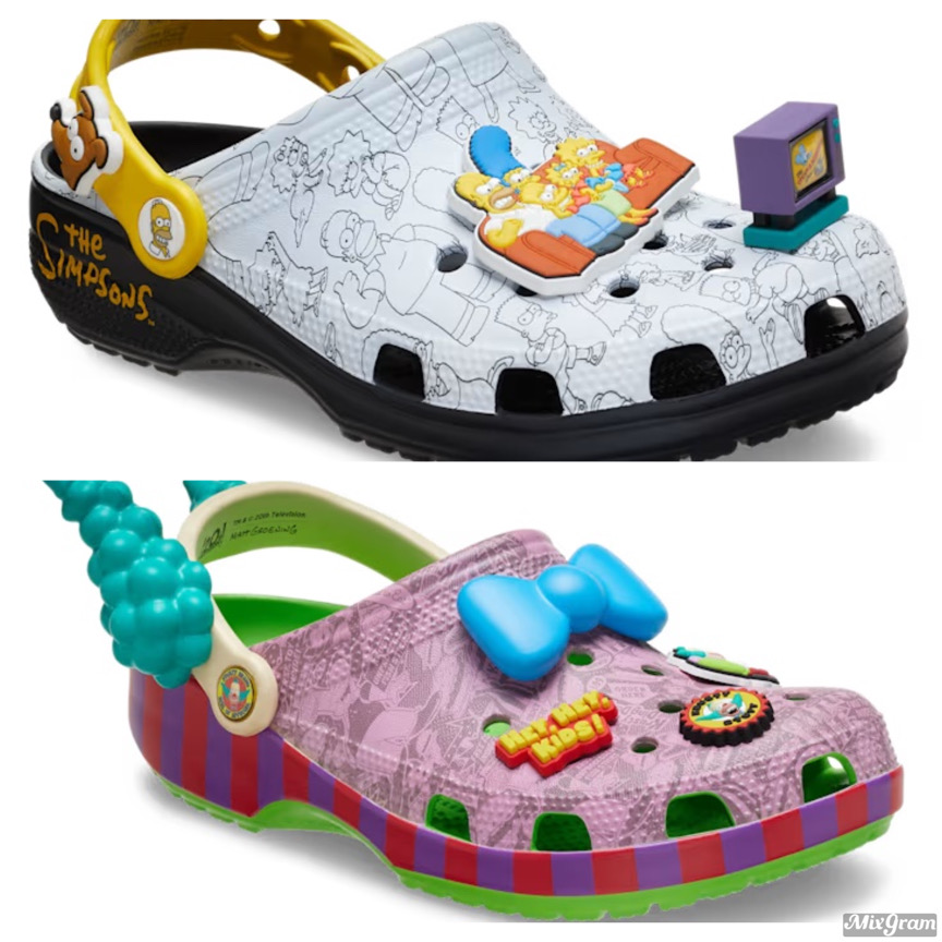 Crocs, "The Simpsons" clog collaboration will be available April 29