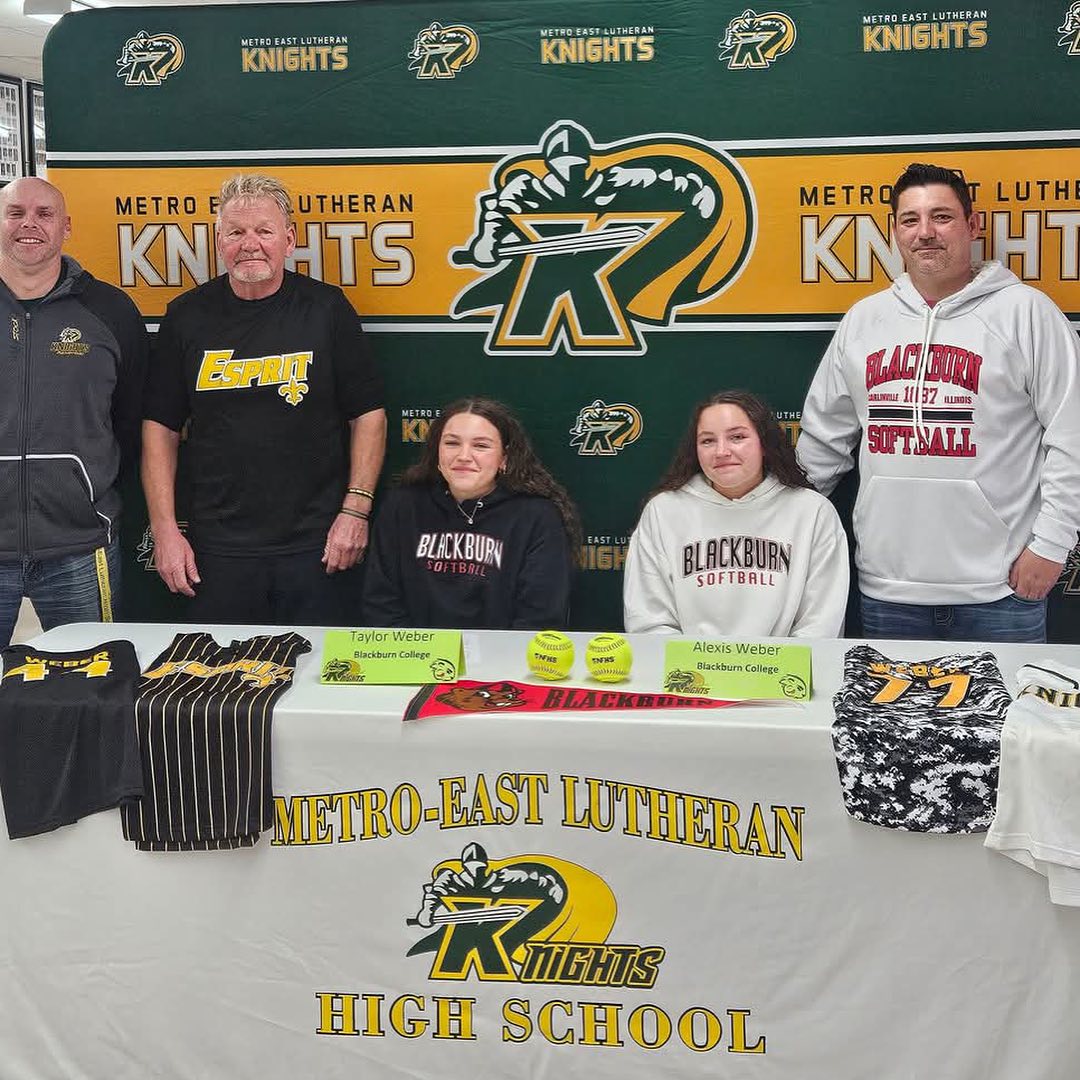 Metro-East Lutheran's Alexis and Taylor Weber to play softball