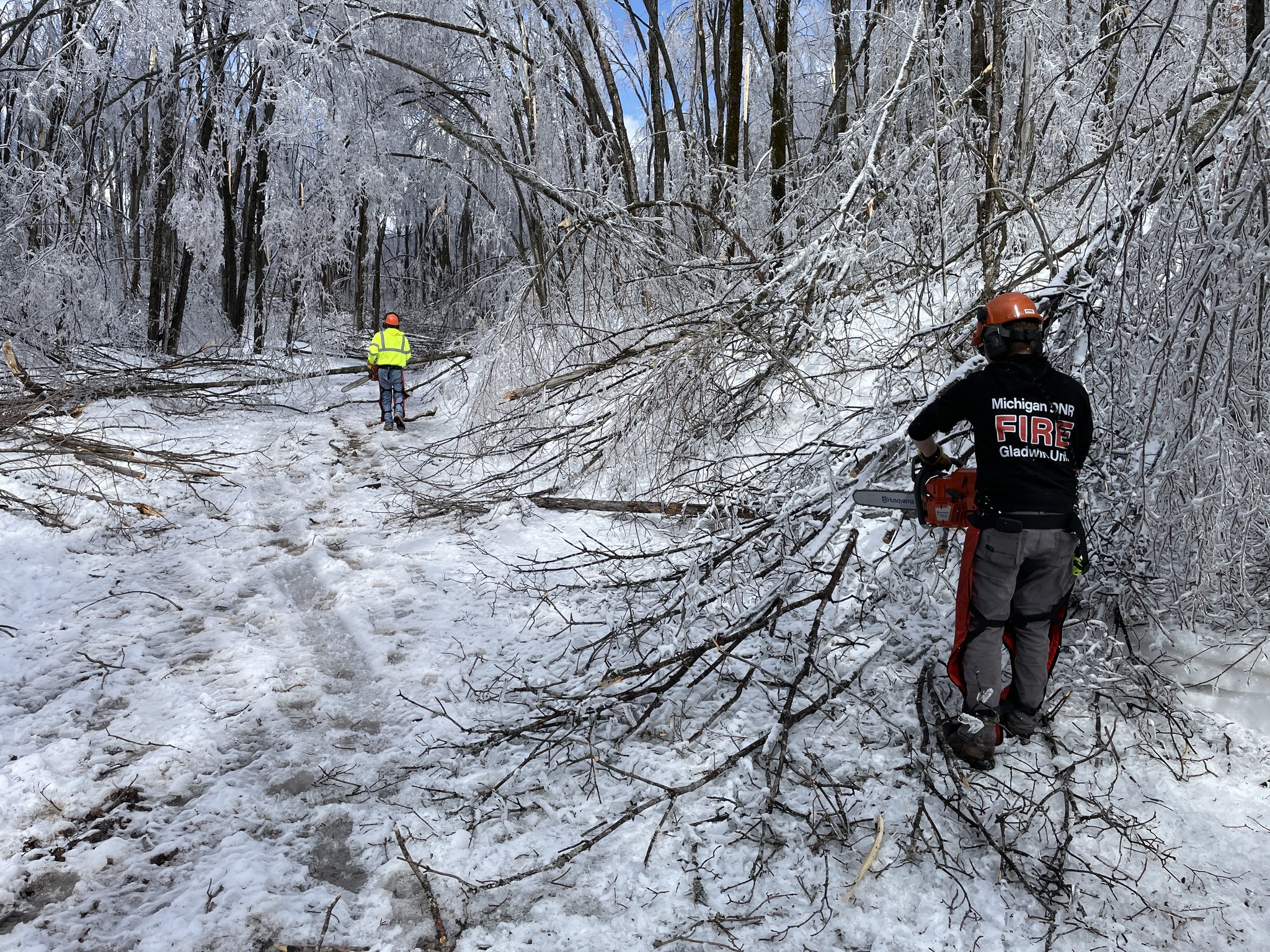 Devastating northern Michigan ice storms shaping local preparations