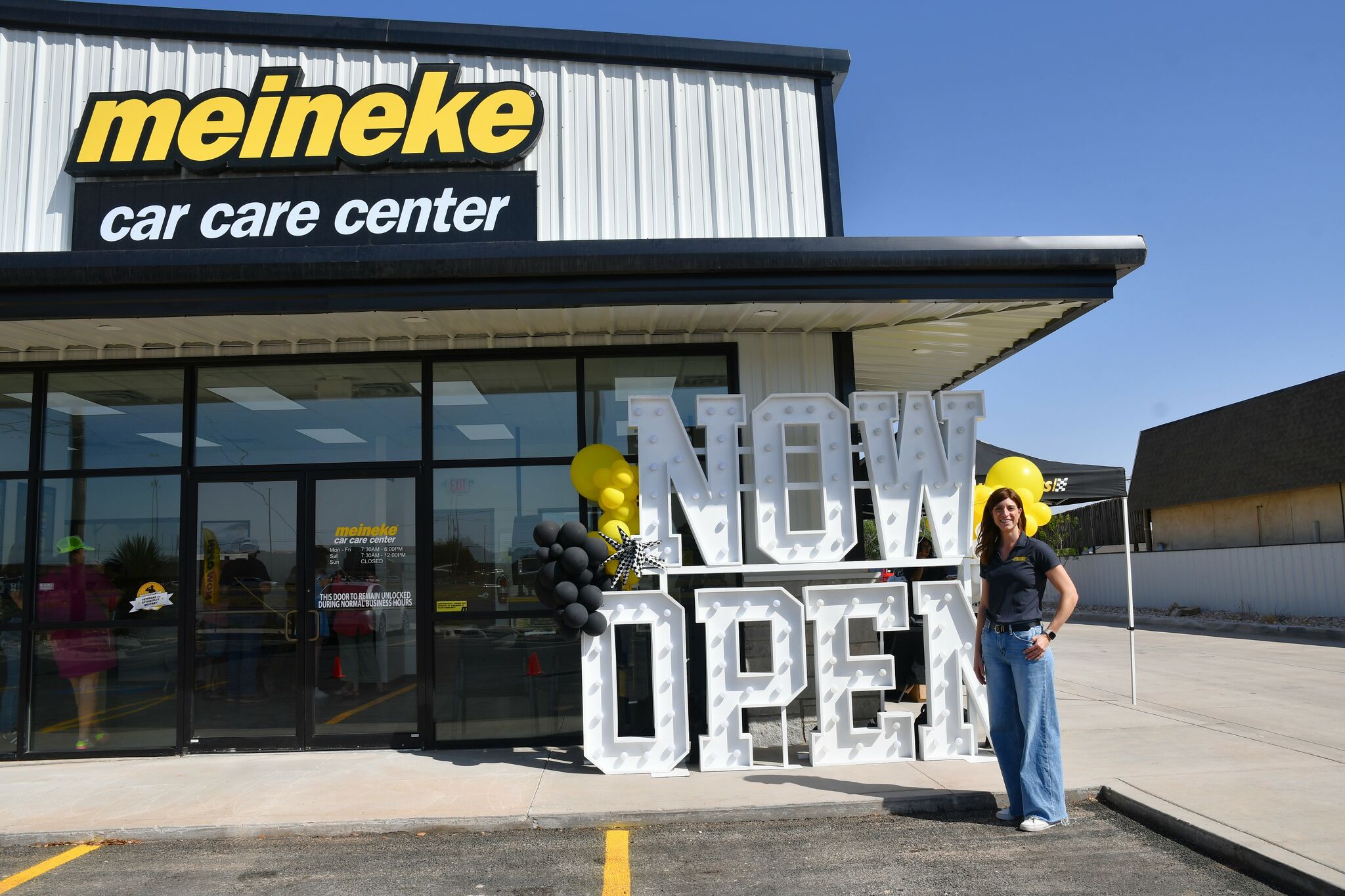New Meineke Car Care Center in Midland features digital e-inspections