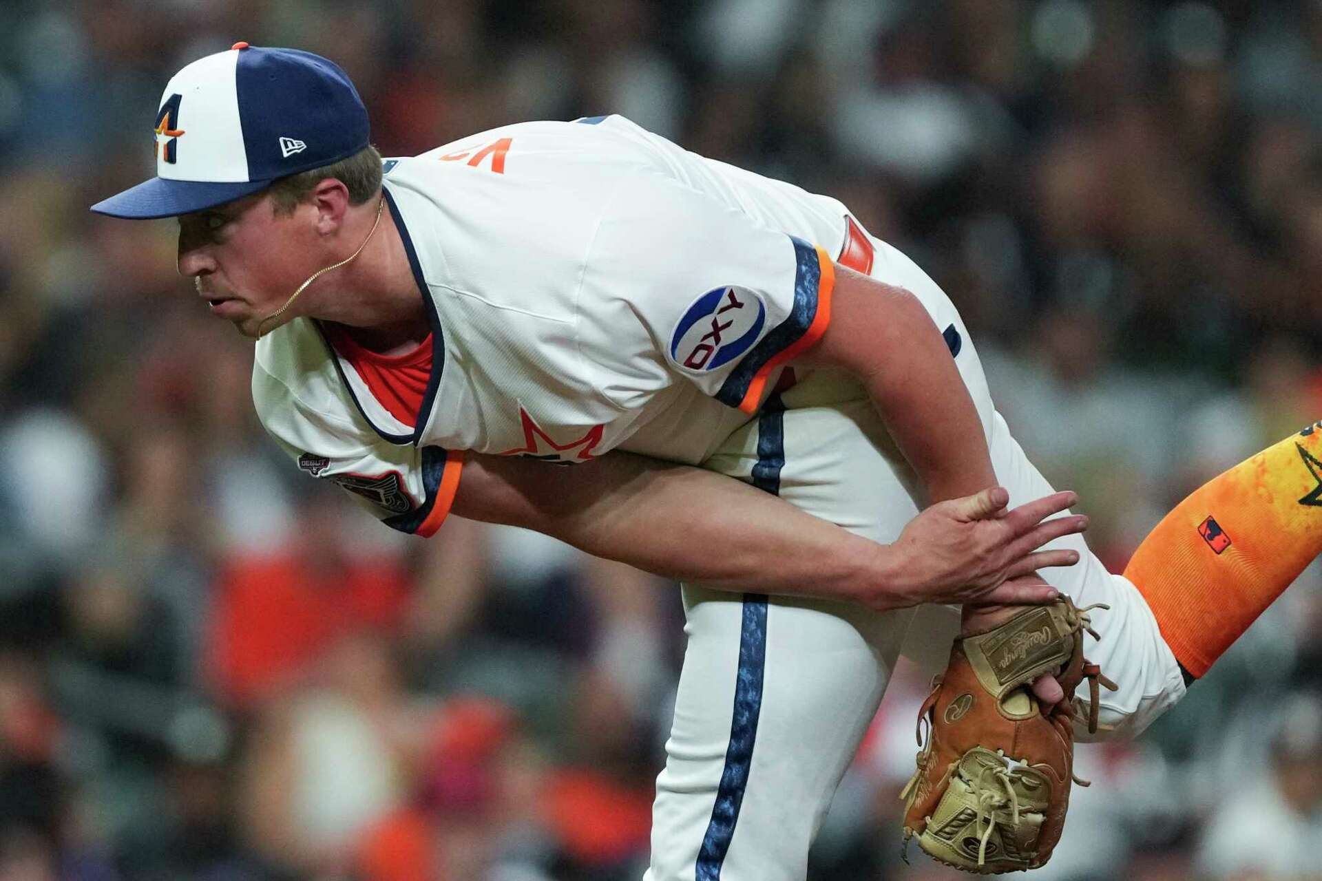 Houston Astros pticher Logan VanWey makes long-awaited debut