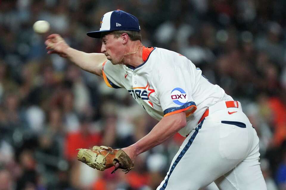 Houston Astros pticher Logan VanWey makes long-awaited debut