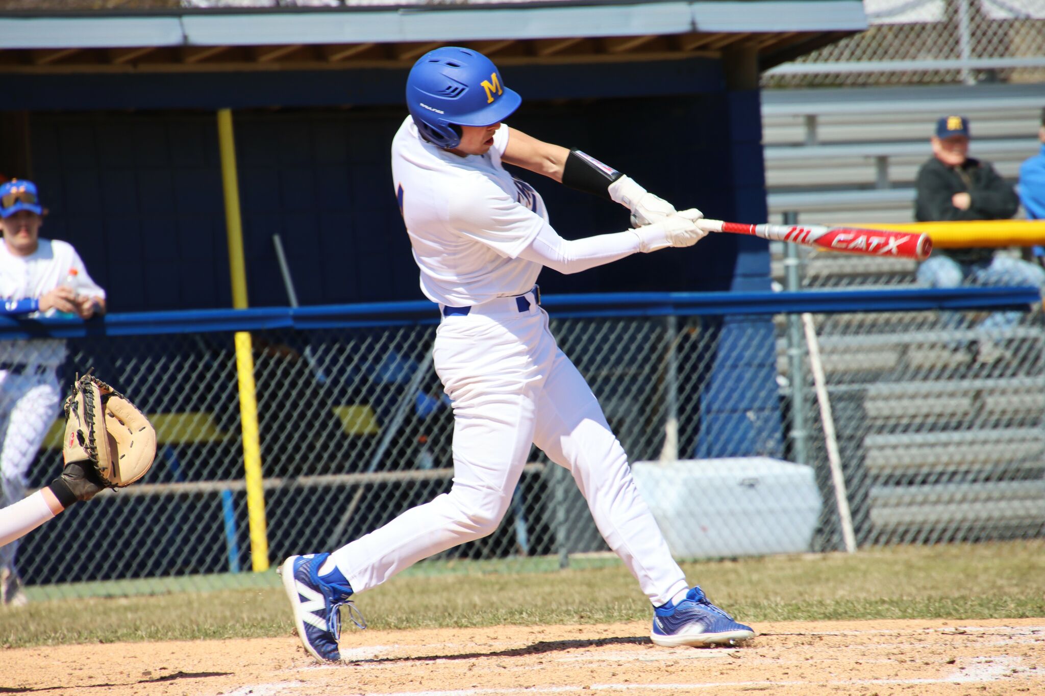 Midland, Dow both split in baseball, softball