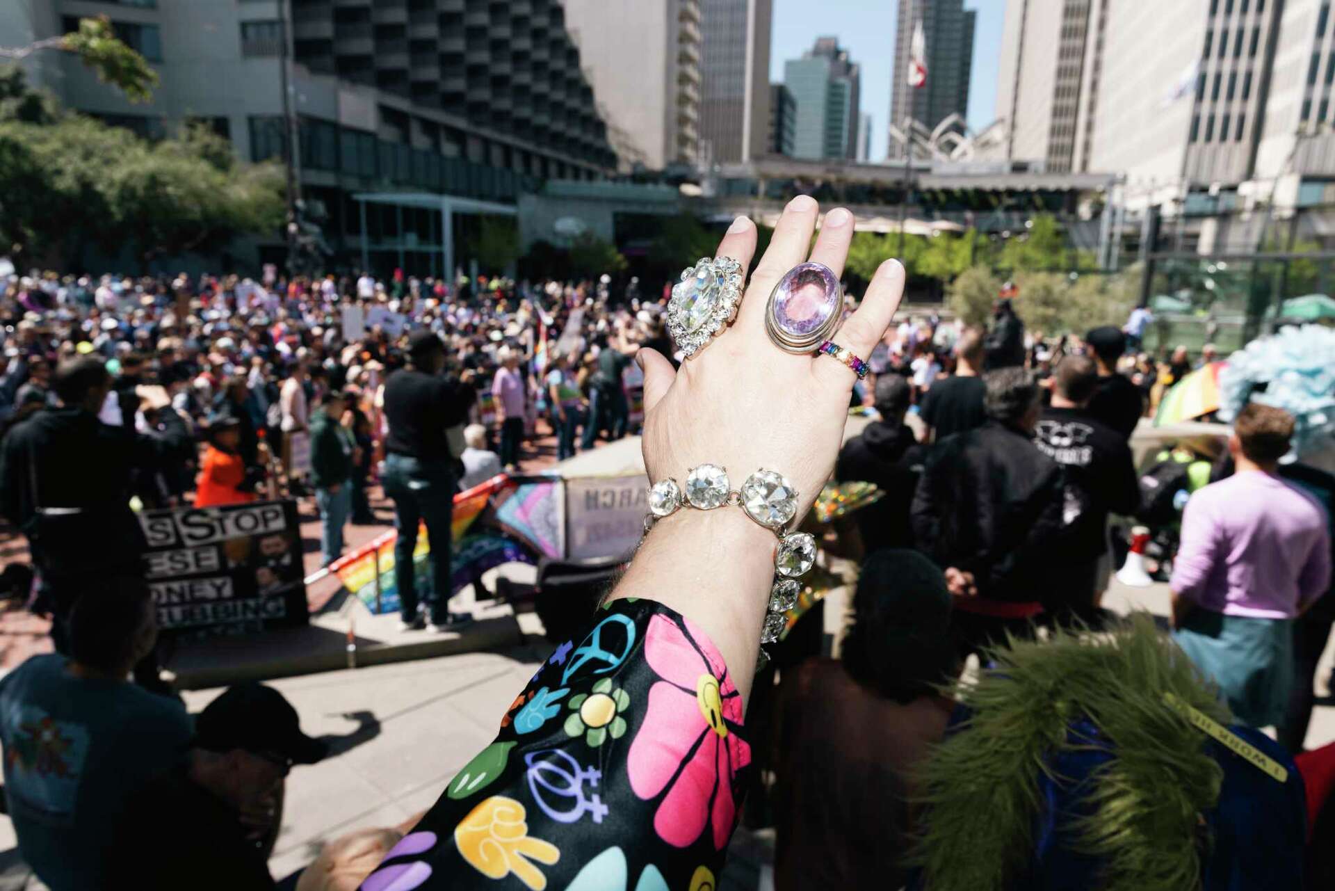S.F. march unites drag queens, educators and immigrants to defy Trump