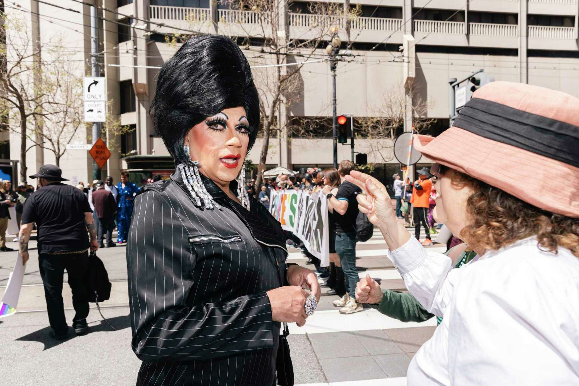 S.F. march unites drag queens, educators and immigrants to defy Trump