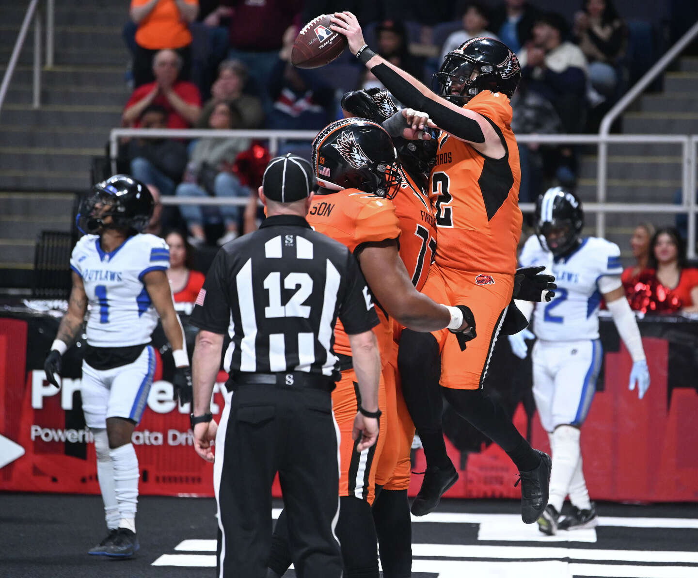 Albany Firebirds crush Billings Outlaws in Arena Football One clash