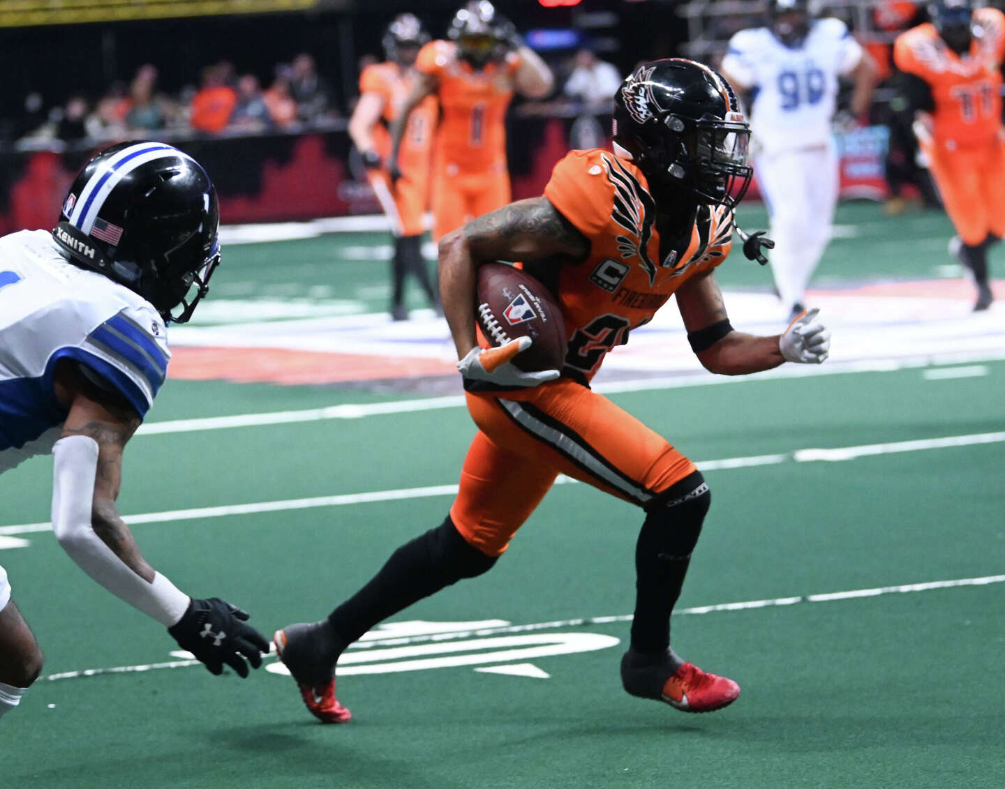 Albany Firebirds crush Billings Outlaws in Arena Football One clash