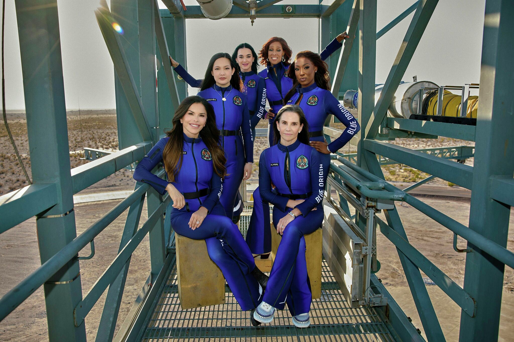 Katy Perry reaches space in latest Blue Origin launch from West Texas