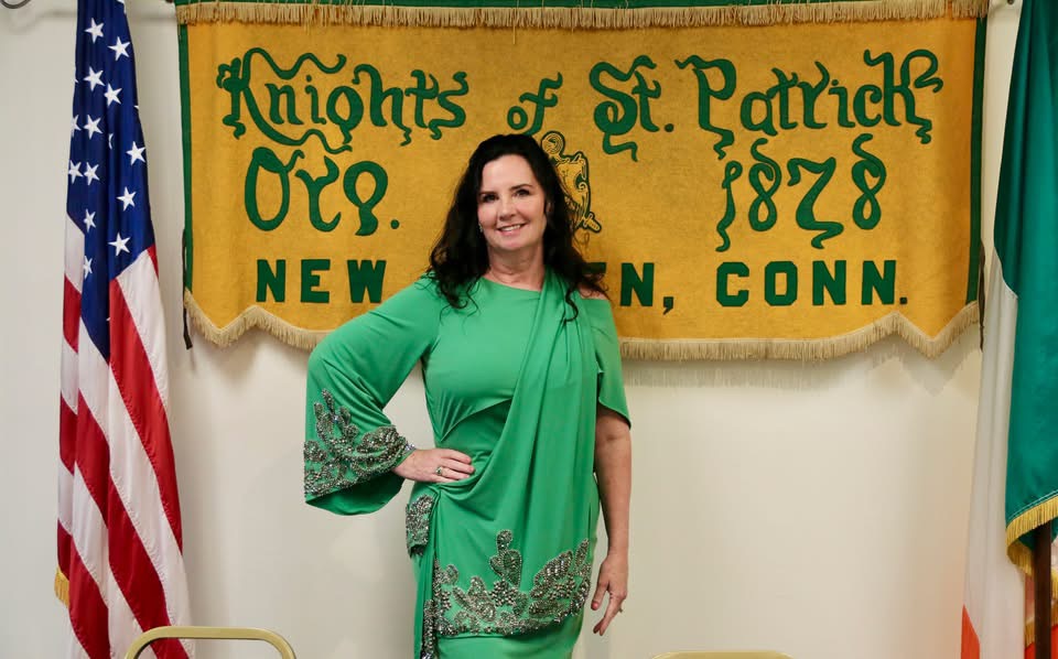 New Haven's Knights of St. Patrick has first woman president