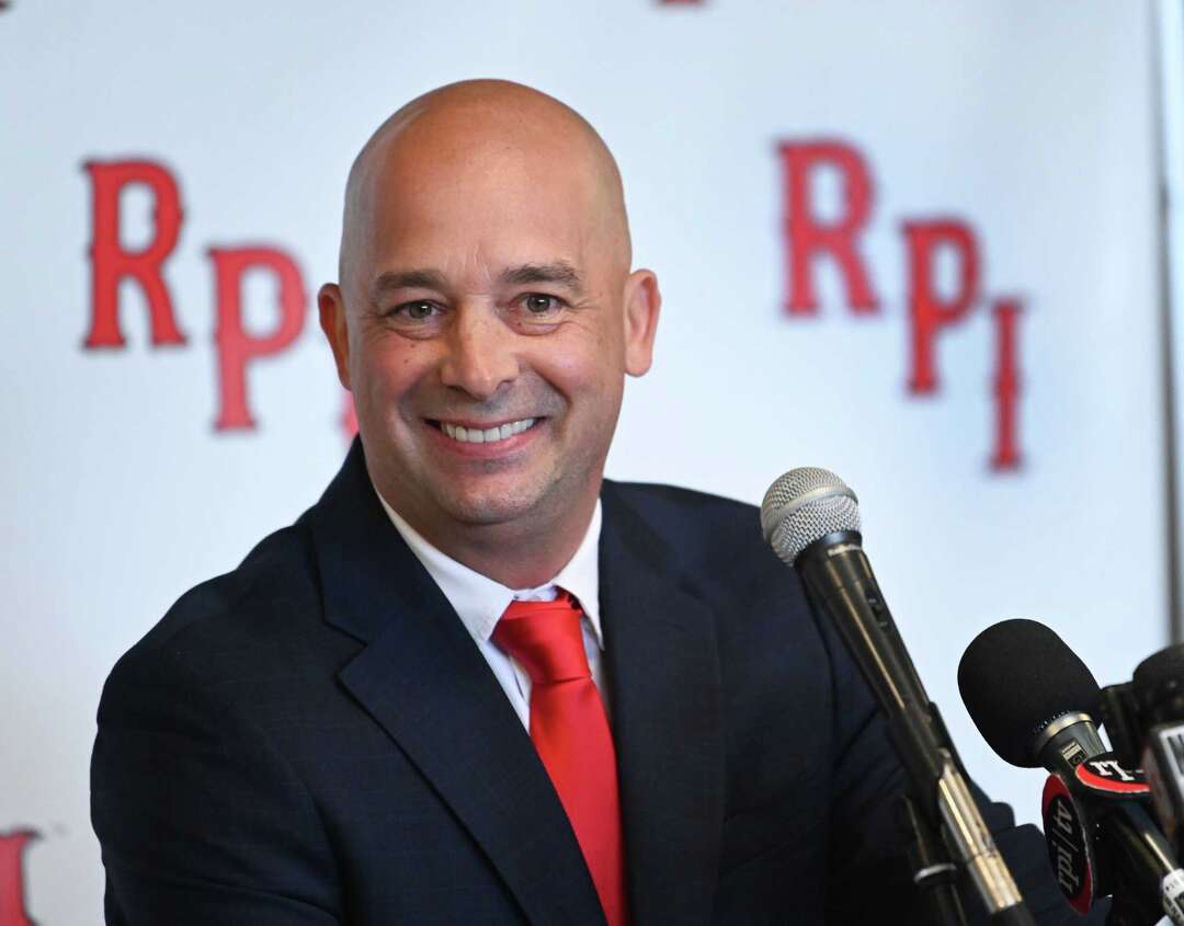 RPI introduces Eric Lang as men's hockey coach