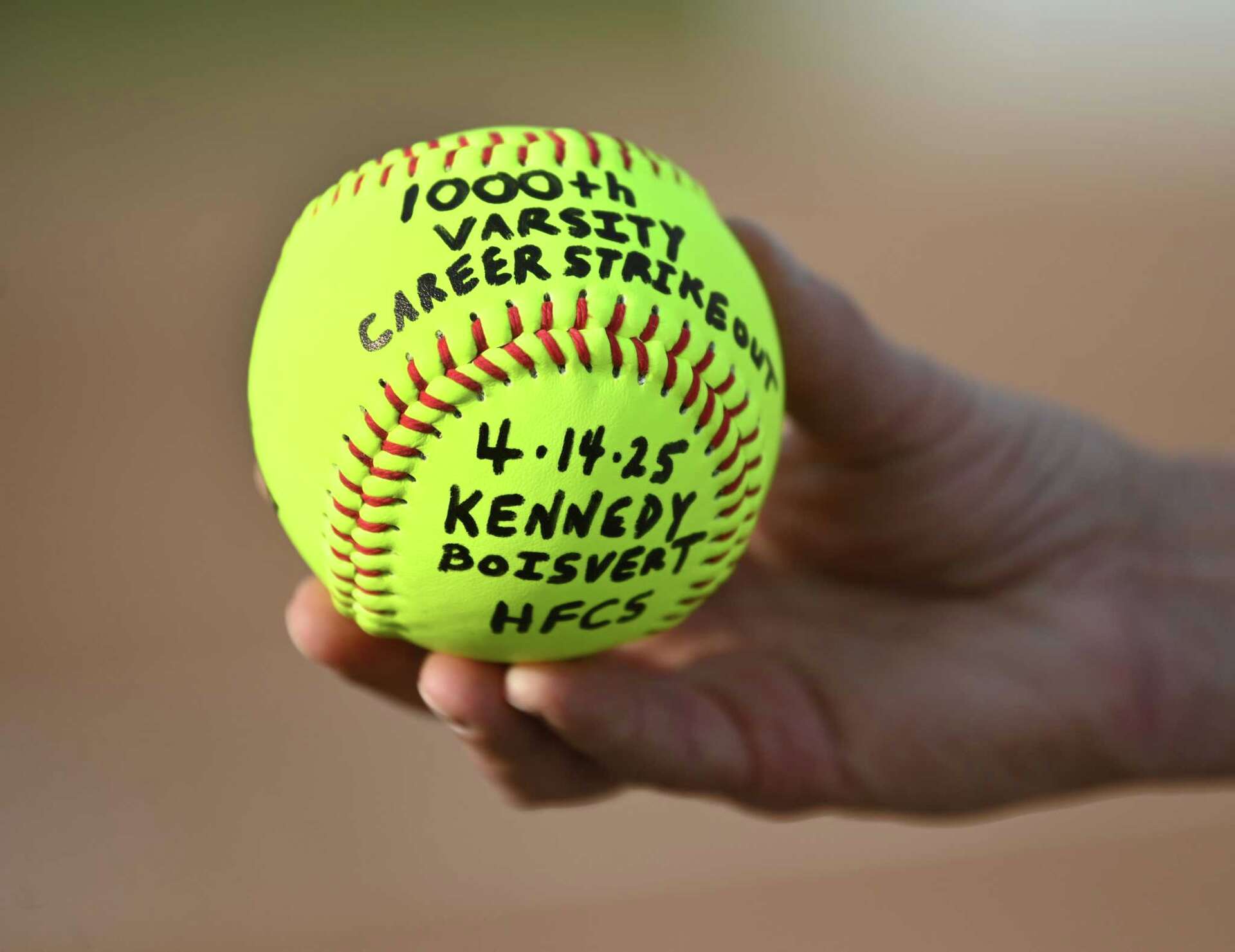 Hoosick Falls star pitcher Kennedy Boisvert reaches 1,000 strikeouts