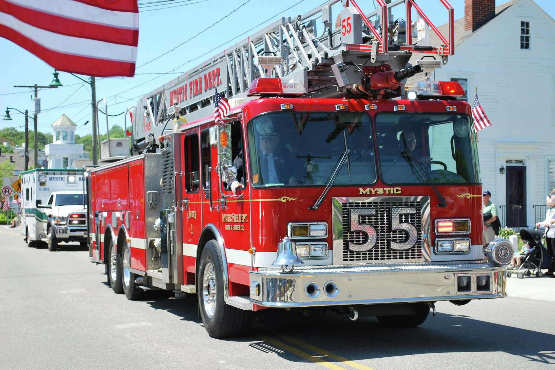 Mystic fire department terminates deputy chief, firefighter