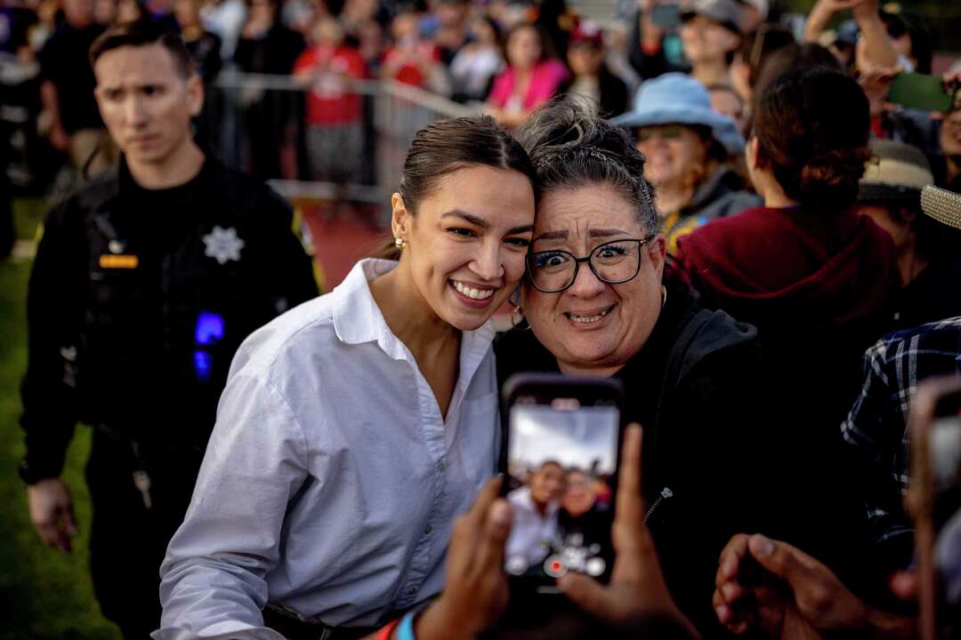 Bernie Sanders, AOC draw thousands to red California district