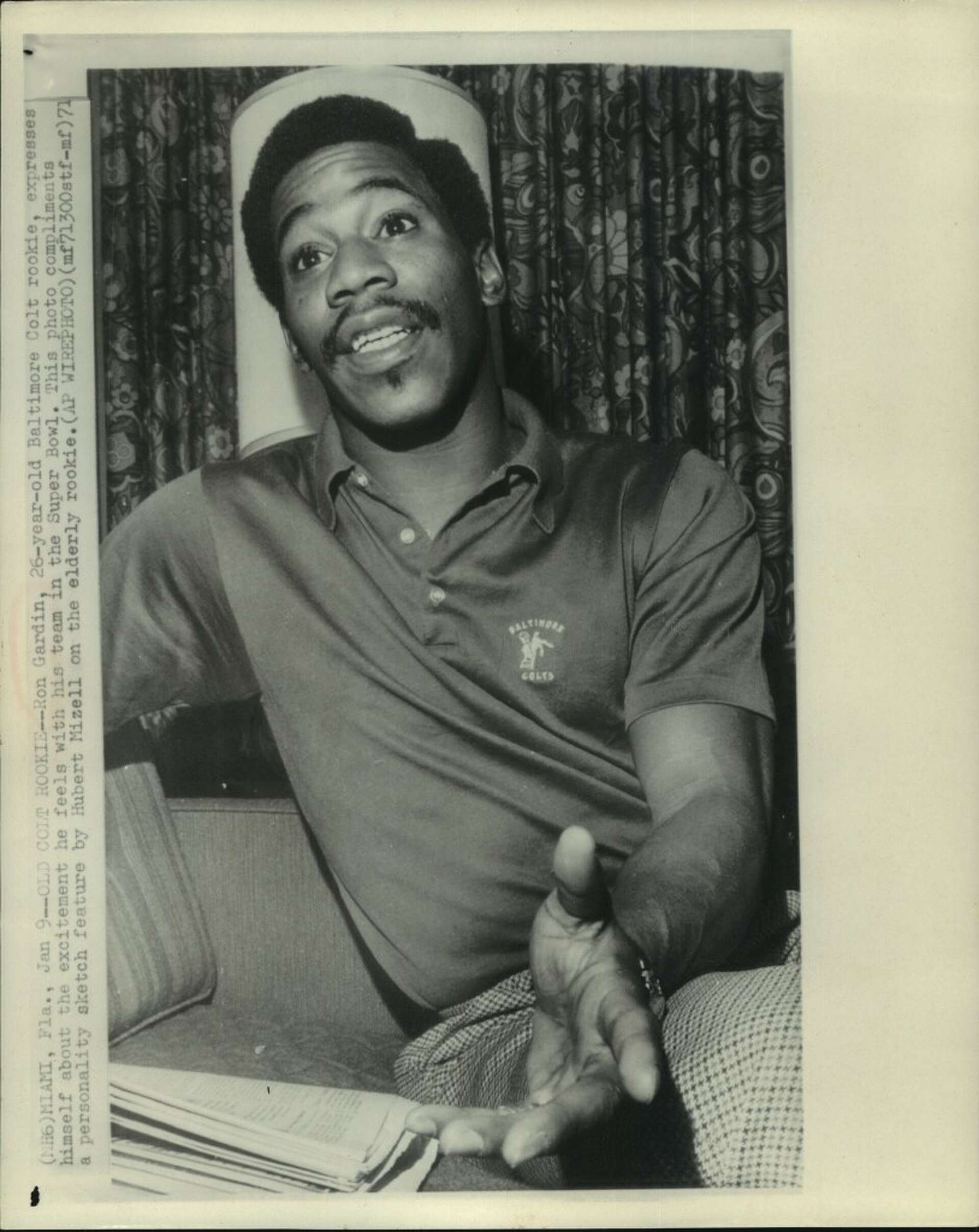 Ansonia High standout athlete Ron Gardin, Colts Super Bowl star, dies