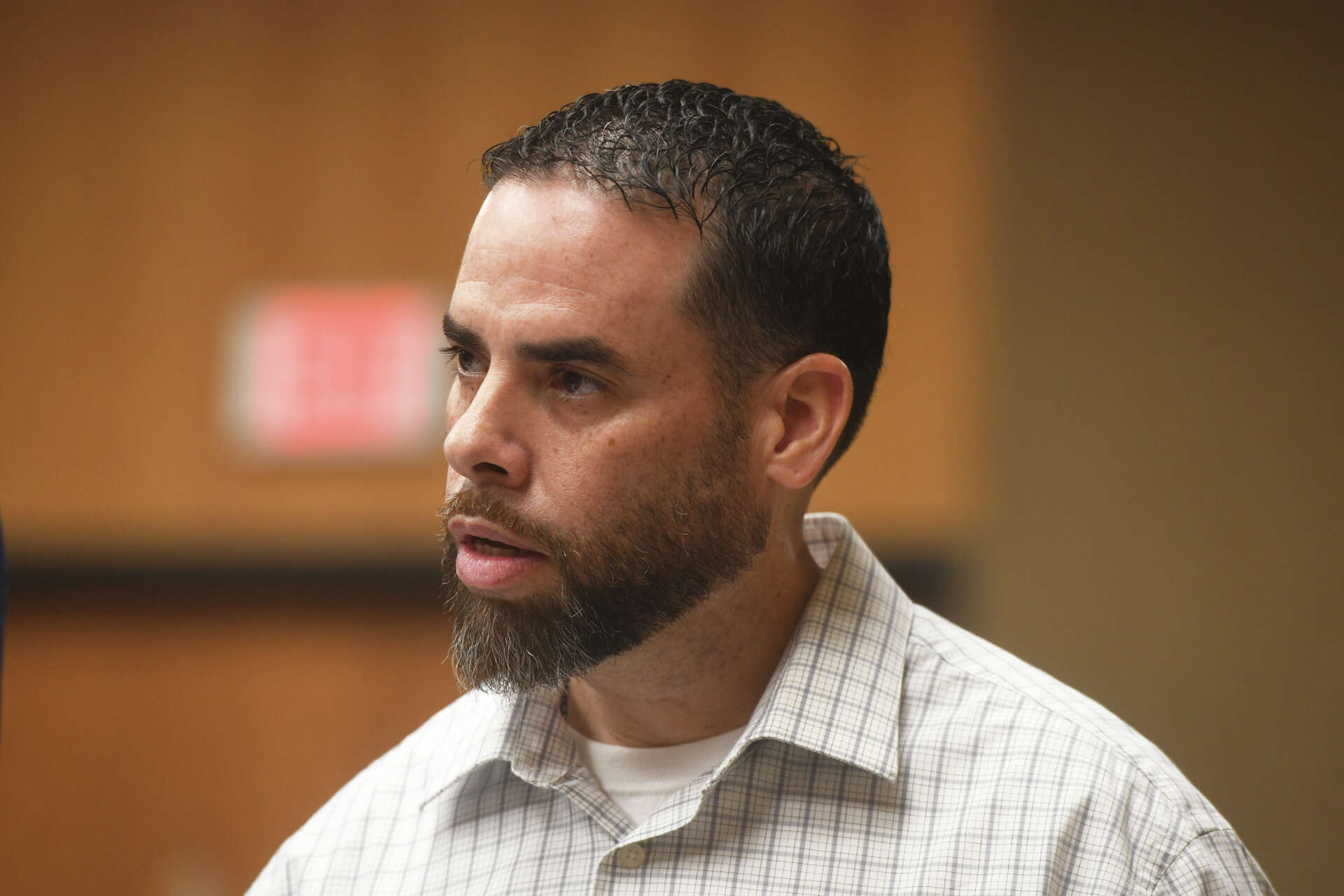 Jose Morales testifies at trial that intruders killed Ansonia mom