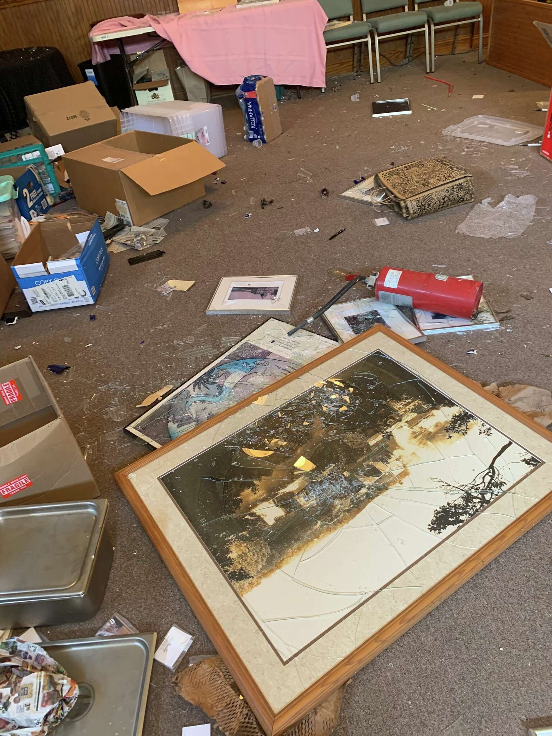 Over $100K in damage after alleged vandals devastate upstate museum