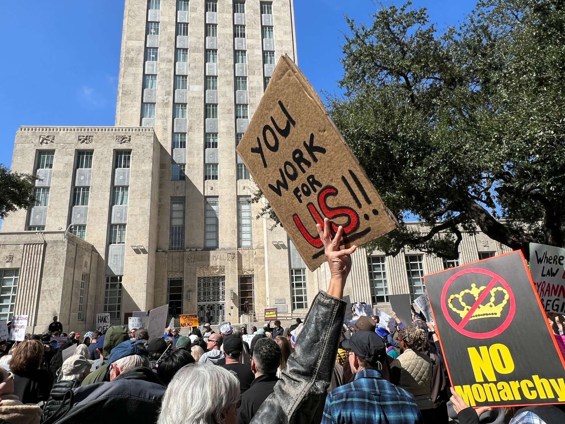 Houston, Galveston rallies a part of nationwide 50501 Movement protest