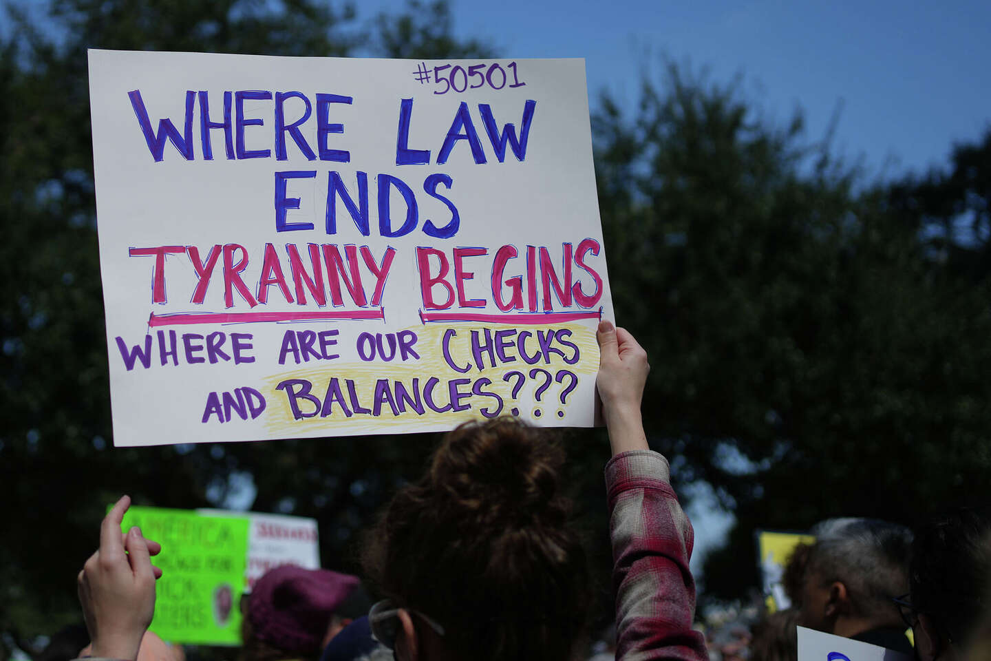 Houston, Galveston rallies a part of nationwide 50501 Movement protest