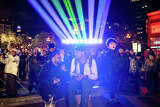 Giant laser beams shoot across San Francisco in a first for City Hall