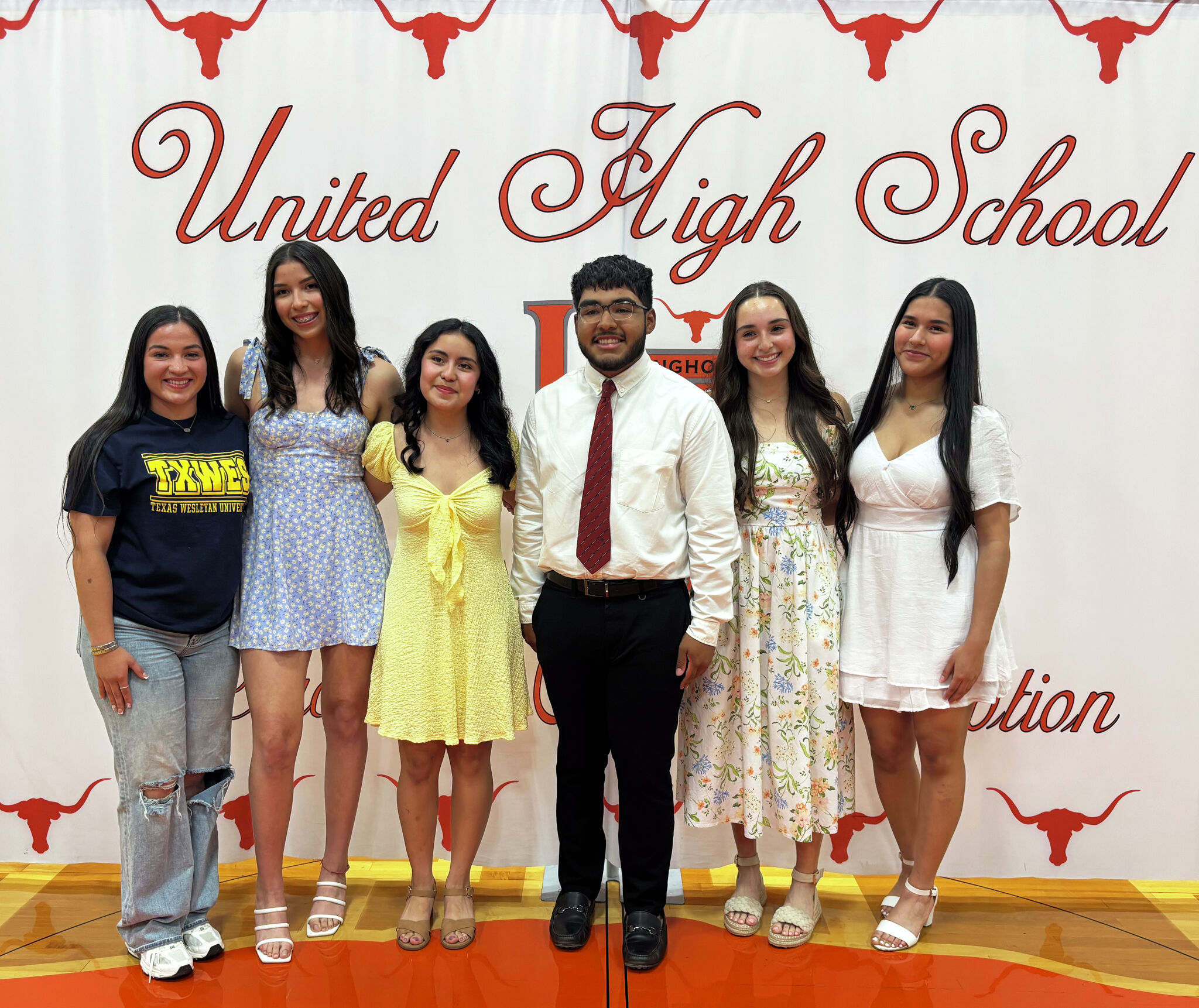 Six United student-athletes make college commitments