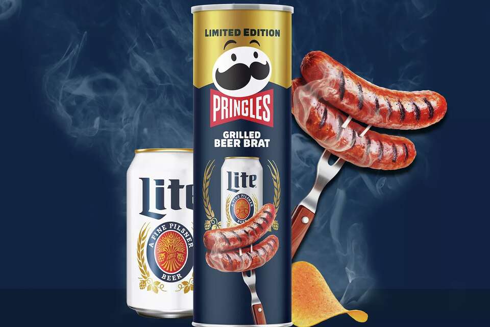 Pringles, Miller Lite unveil beer-infused BBQ crisps for summer