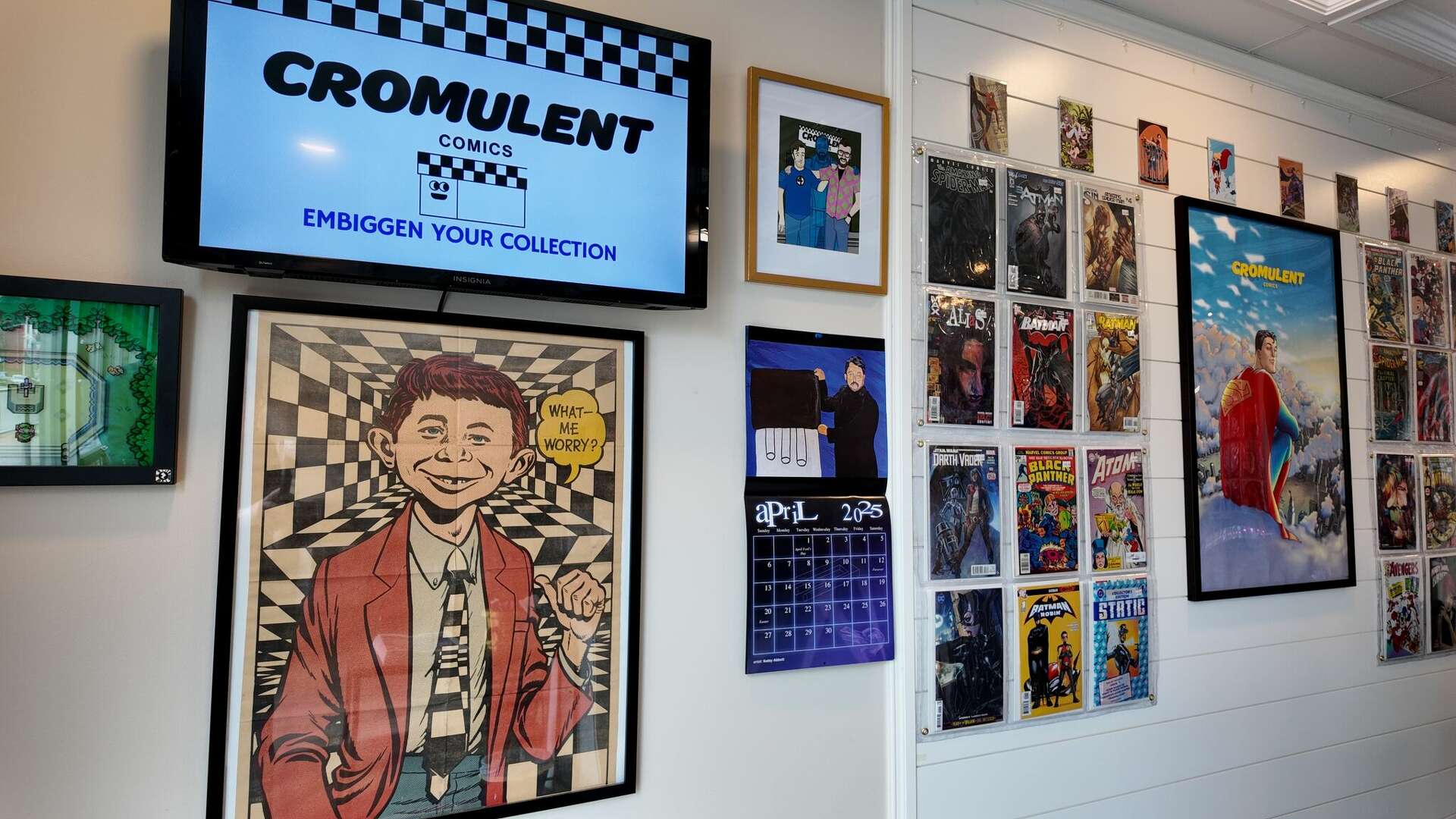 Troy's Cromulent Comics looks to power-up what a comic shop can be