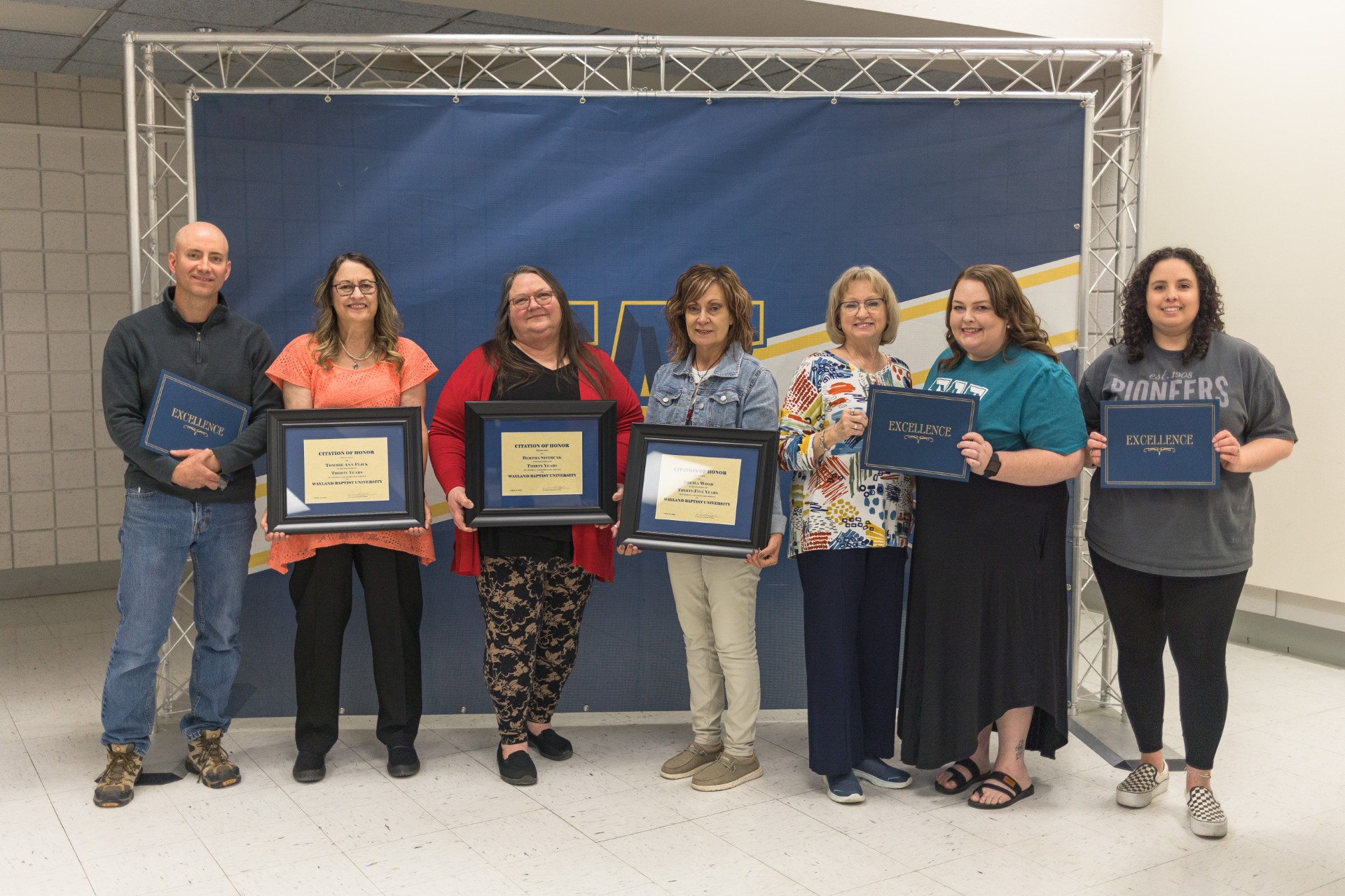 Wayland Baptist University recognizes staff, faculty
