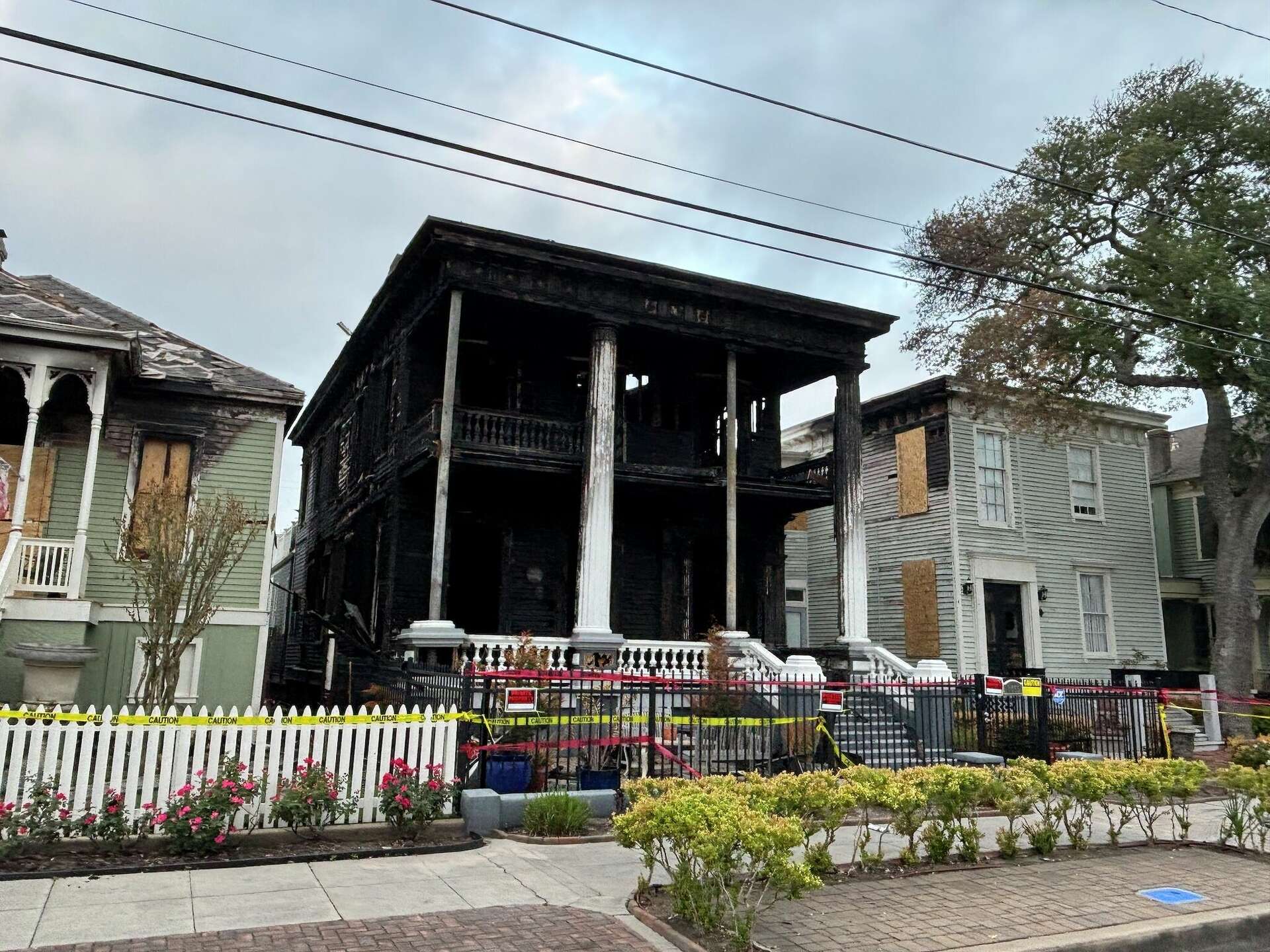 How Texas city was nearly destroyed by fire in 1885