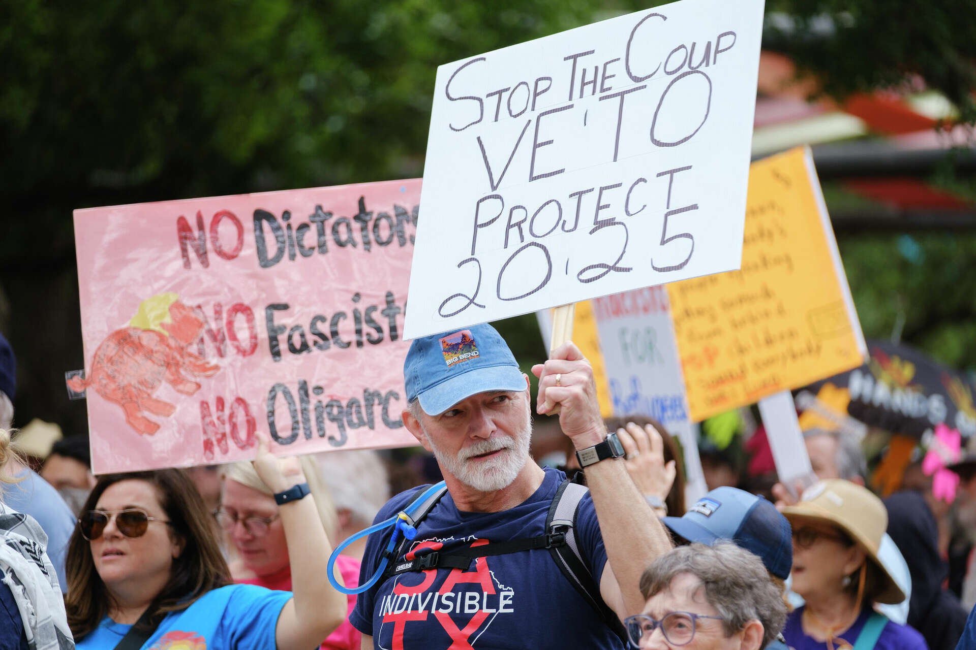 More than a 1,000 protest in San Antonio as part of 50501 movement