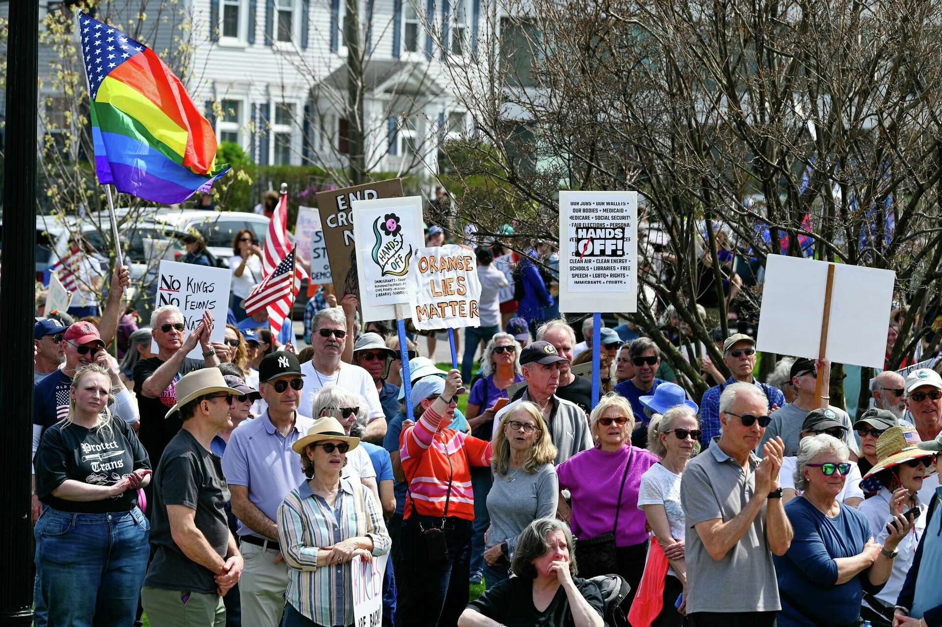 CT protests rally against Trump Saturday as 50501 movement continues