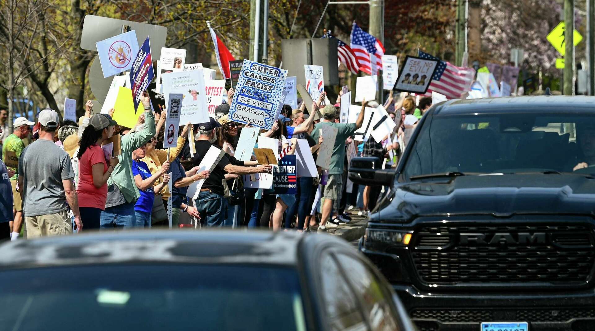 CT protests rally against Trump Saturday as 50501 movement continues