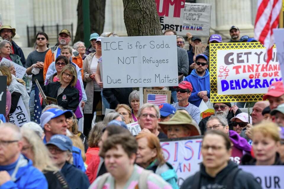 Anti-Trump protests continue in Albany, Troy, Saratoga Springs