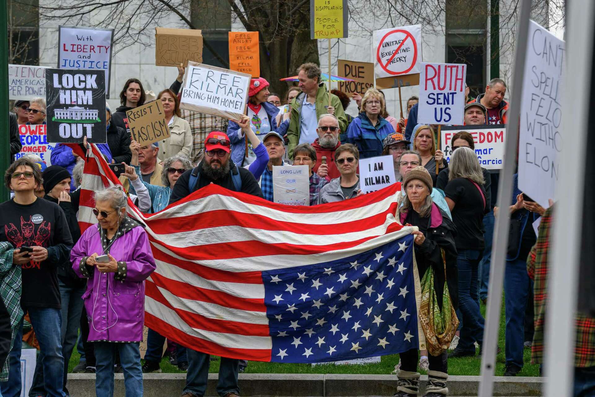 Anti-Trump protests continue in Albany, Troy, Saratoga Springs
